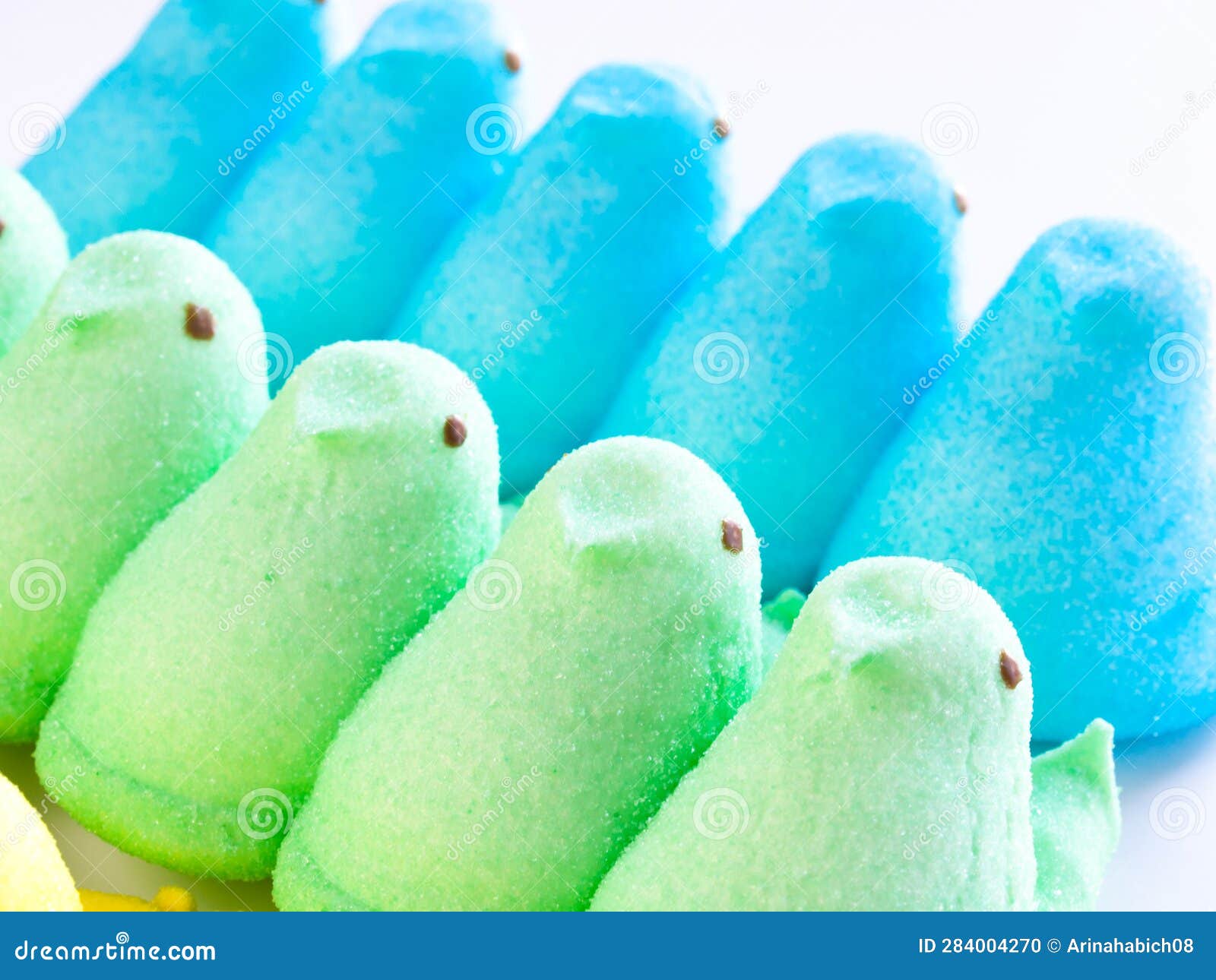 Marshmallow Chicks stock photo. Image of food, sweets - 284004270