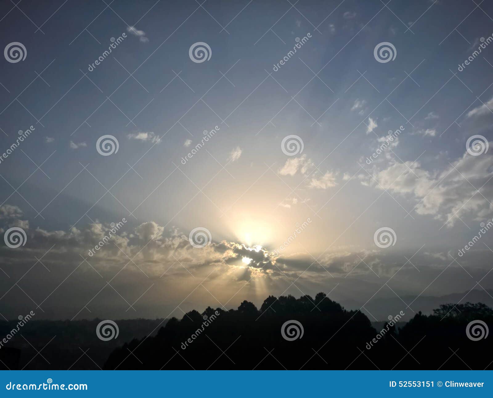 Easter Morning Sunrise stock image. Image of holiday - 52553151