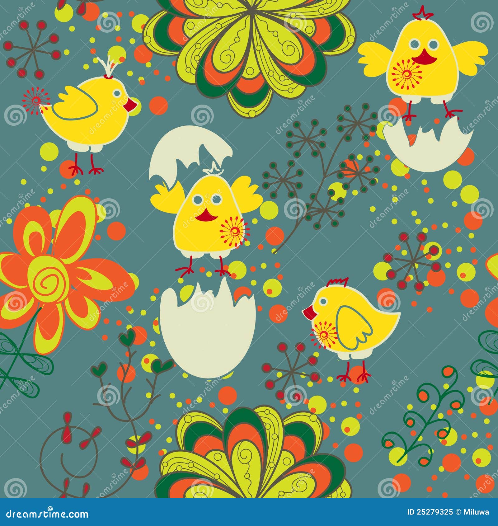 Easter pattern stock vector. Illustration of color, country - 25279325