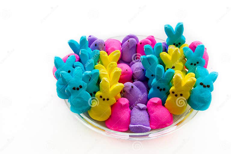 Easter Peeps stock image. Image of yellow, colors, easter - 24015567