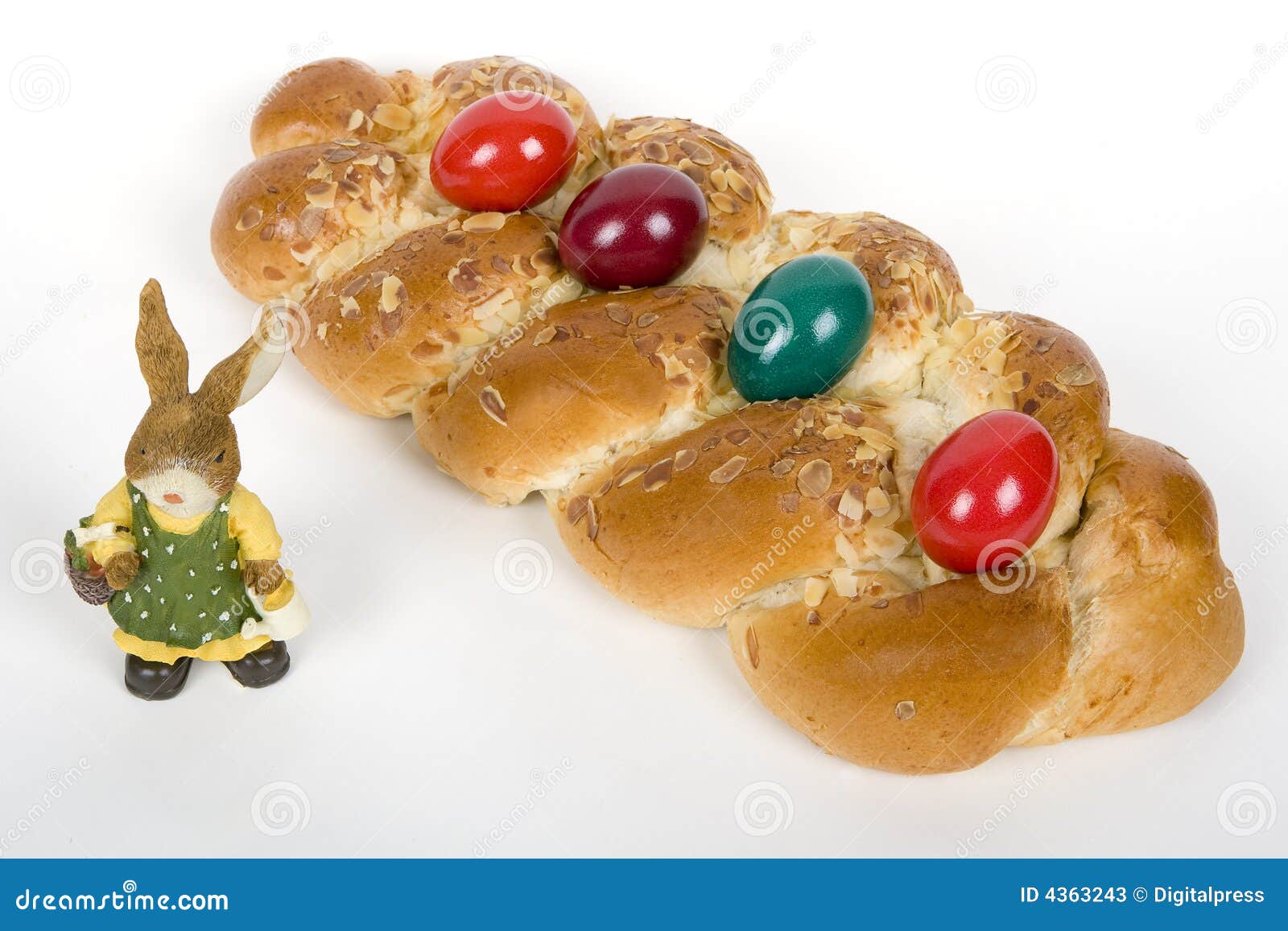 Easter Plaited Danish Pastry Stock Image - Image of danish, yeast: 4363243