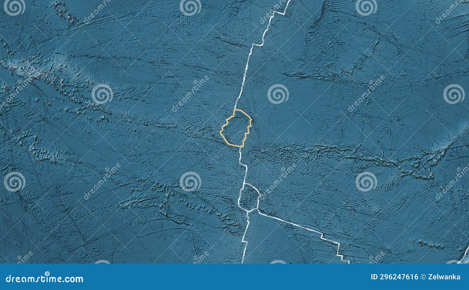 Easter Plate Outlined. Fahey. Topografic Stock Illustration ...