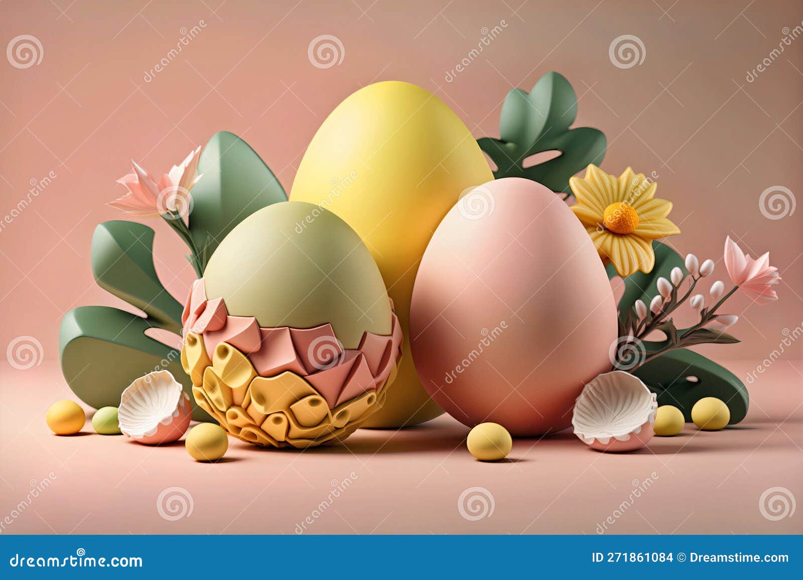 Easter Poster Background