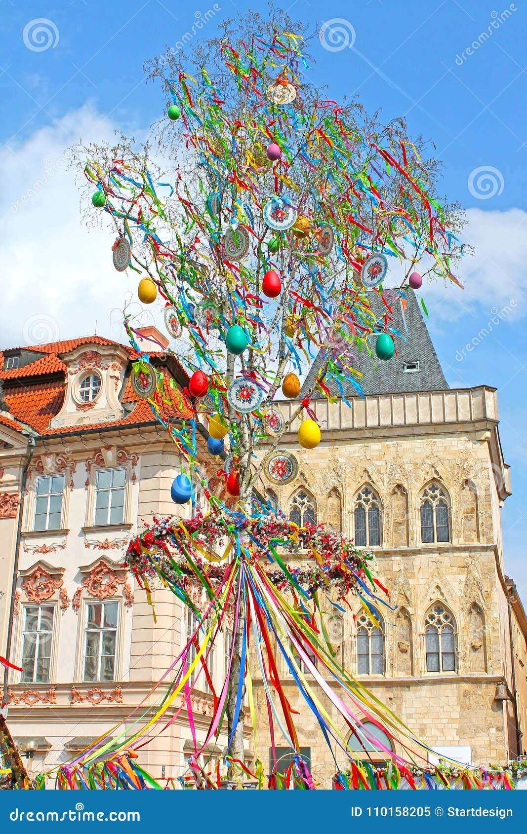 Easter in Prague, Czech Republic. Stock Image - Image of destinations ...