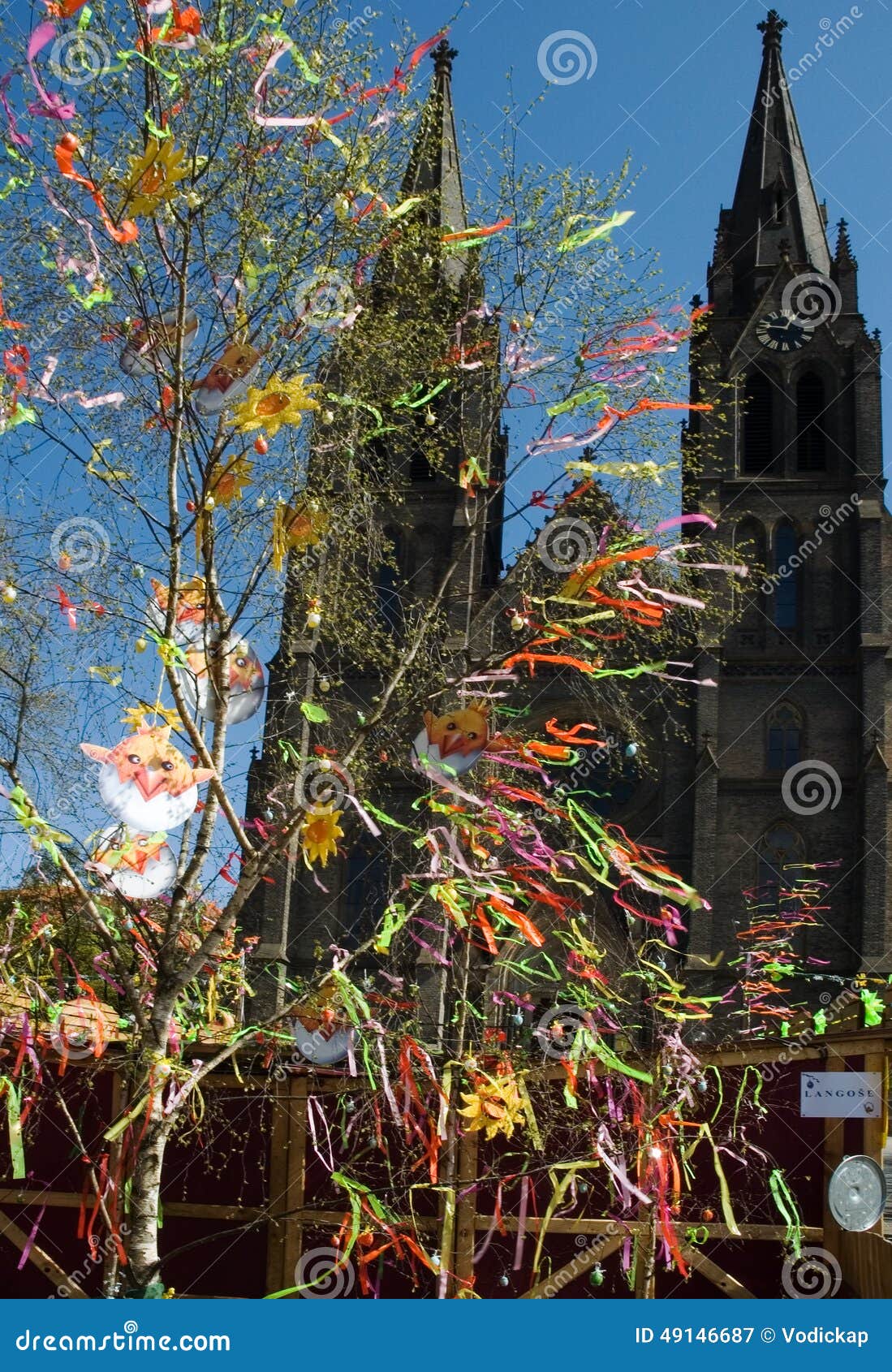 Easter in Prague. stock image. Image of castle, fair - 49146687
