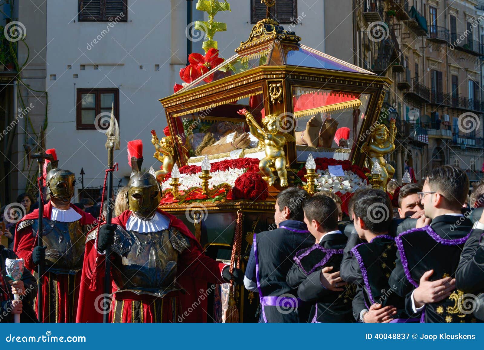 Easter procession editorial photography. Image of passion - 40048837