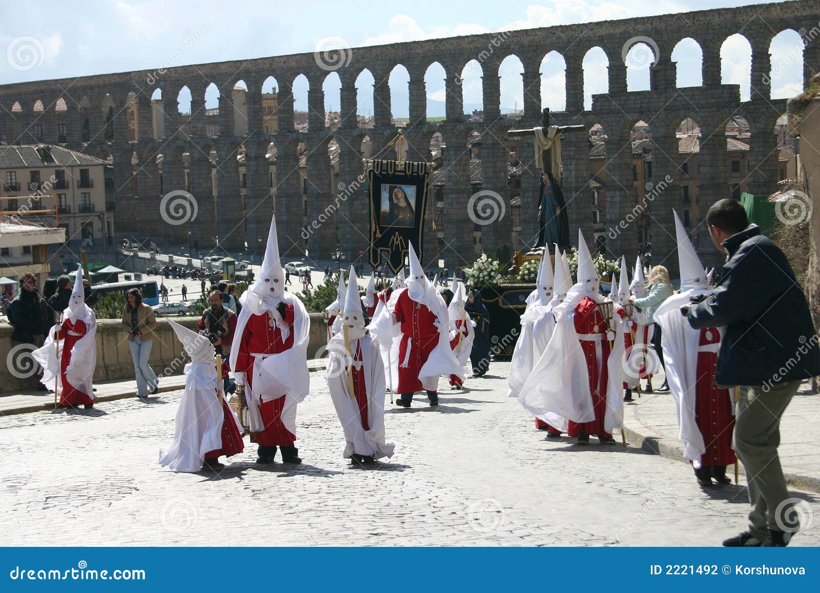 Easter Procession in Segovia Editorial Photography - Image of color ...