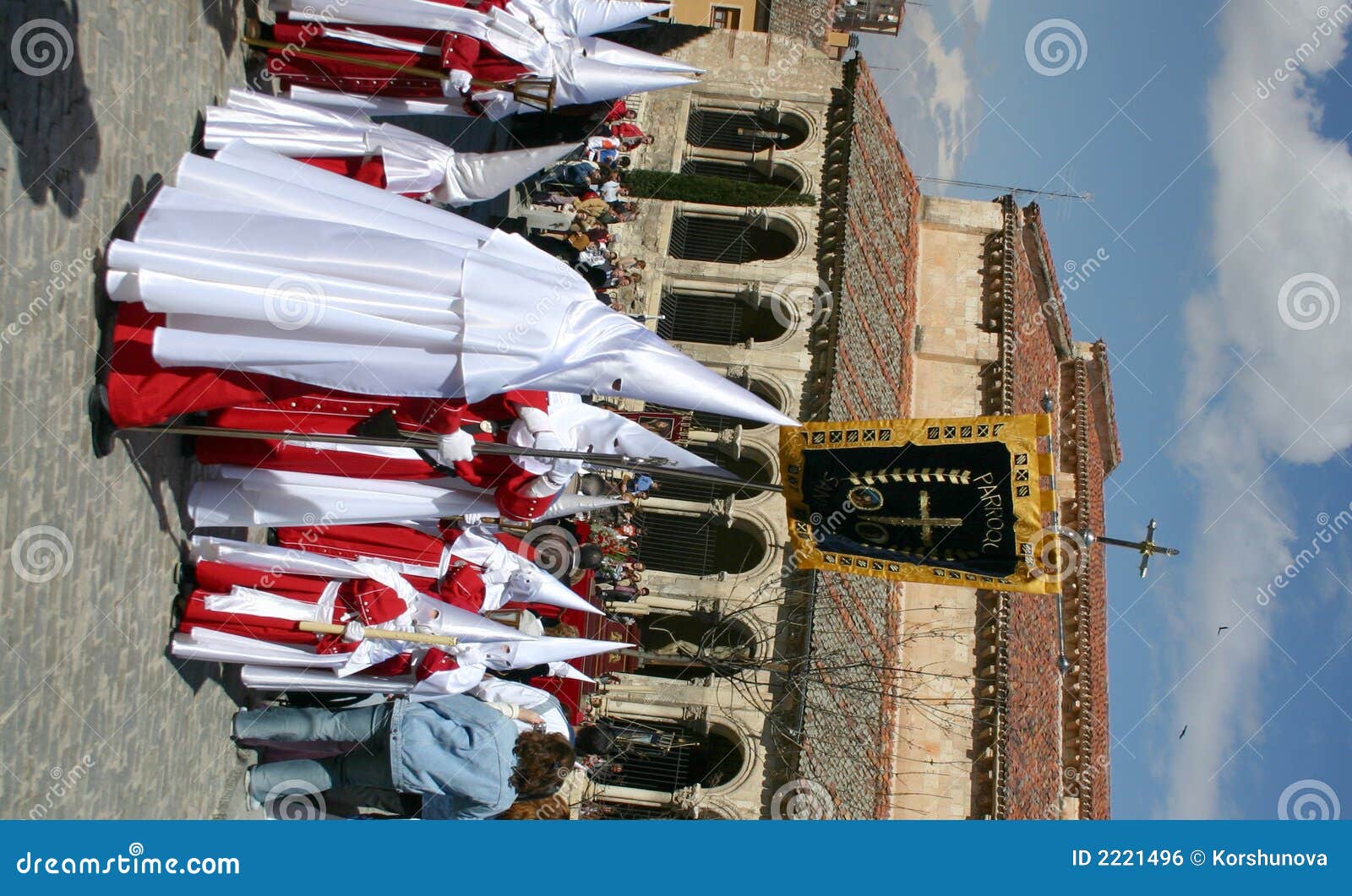 Easter Procession in Segovia Stock Photo - Image of communication ...