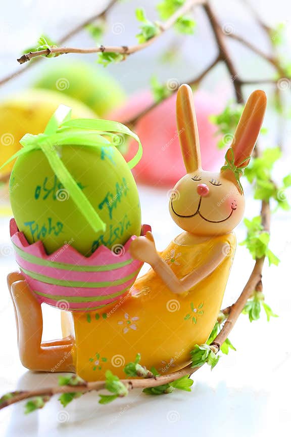 Easter rabbit stock photo. Image of traditional, rabbit - 12475024