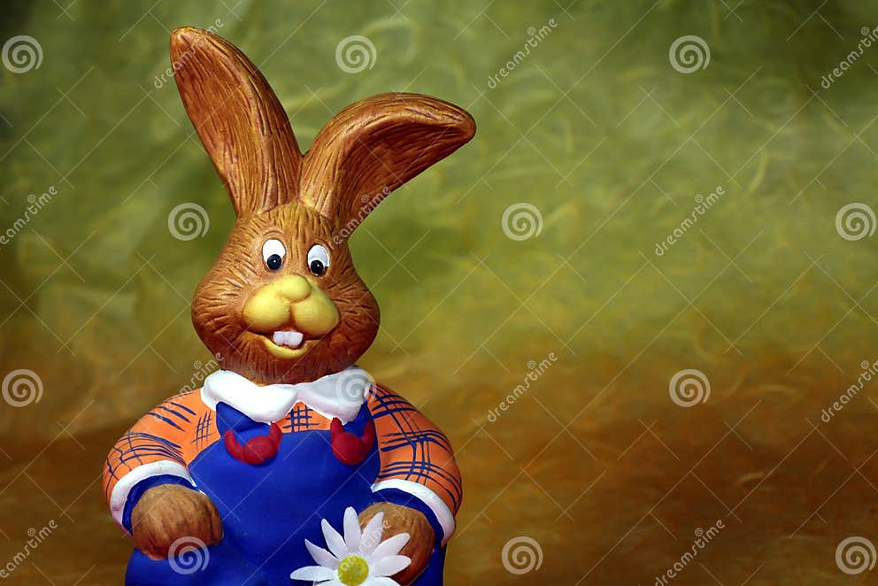 Easter rabbit stock photo. Image of green, grass, figure - 1837008