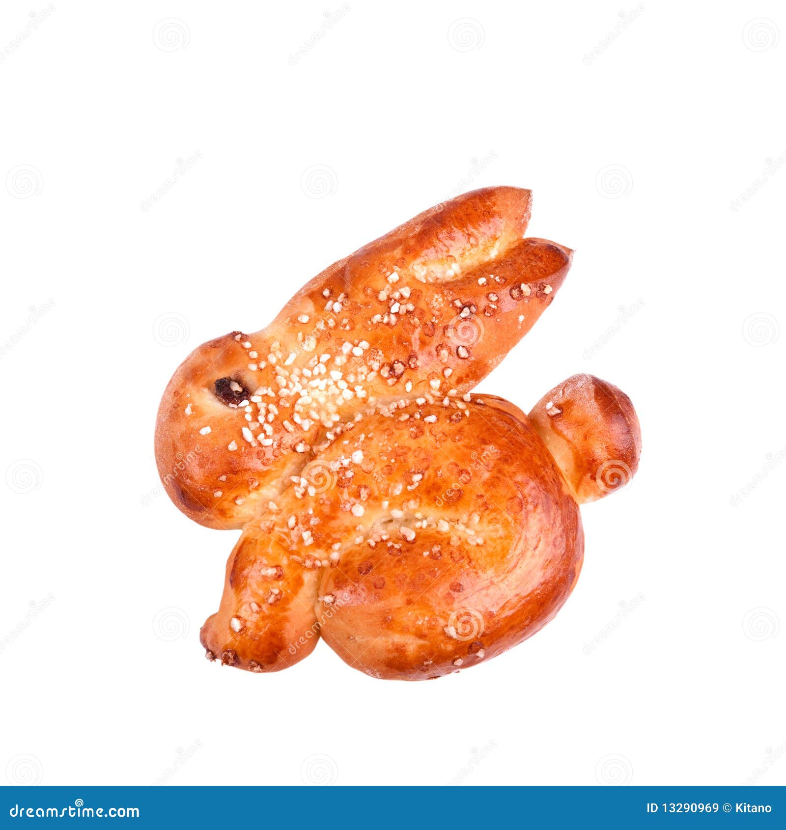 Easter Rabbit Bun stock image. Image of breakfast, biscuit - 13290969