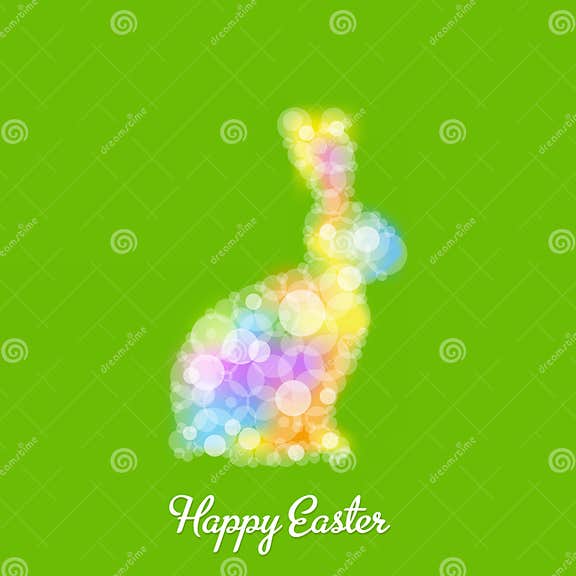 Easter Rabbit. Vector stock vector. Illustration of sphere - 18011058