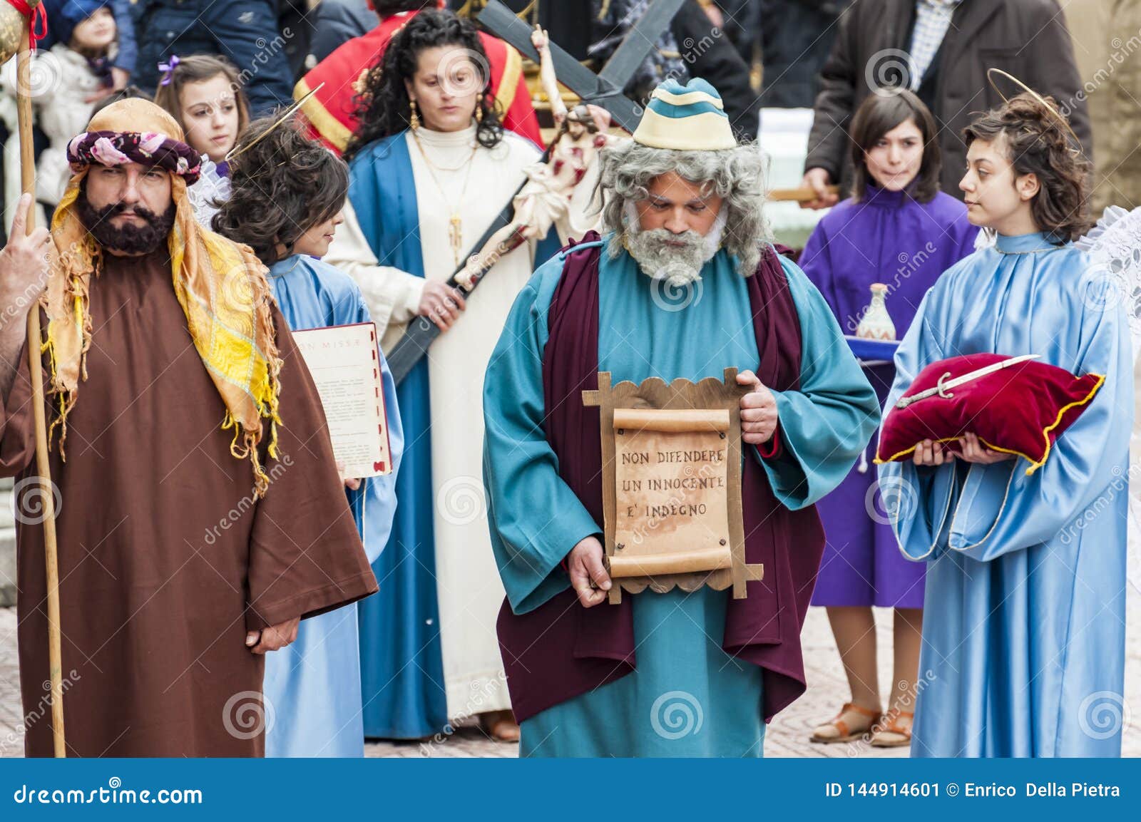 Easter Religious Procession in Barile, Basilicata Italy Editorial Photo ...