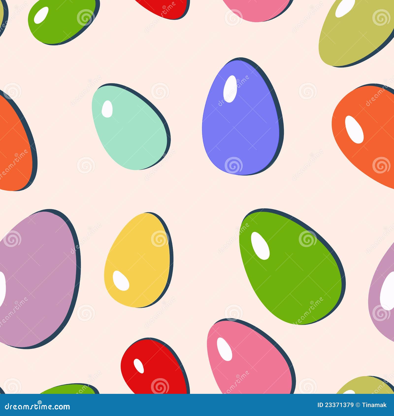 Easter seamless texture stock illustration. Illustration of eggs - 23371379