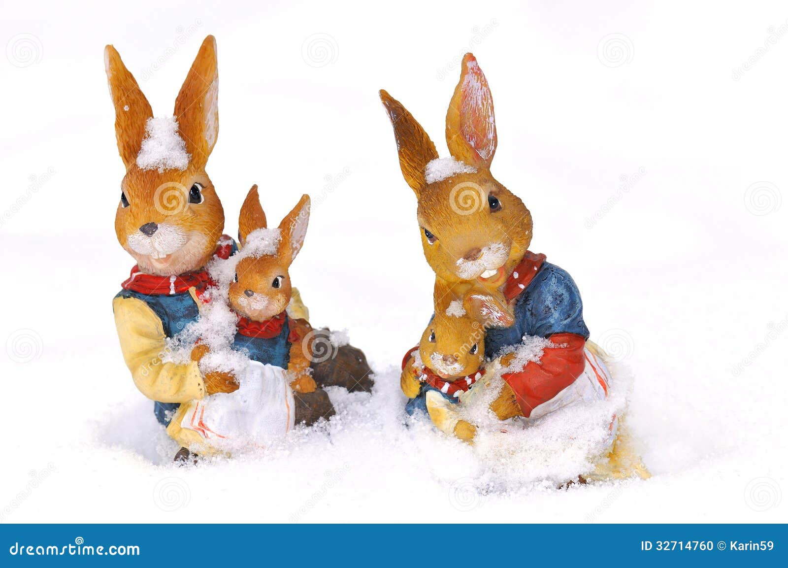 Easter in the snow stock photo. Image of easter, cold - 32714760