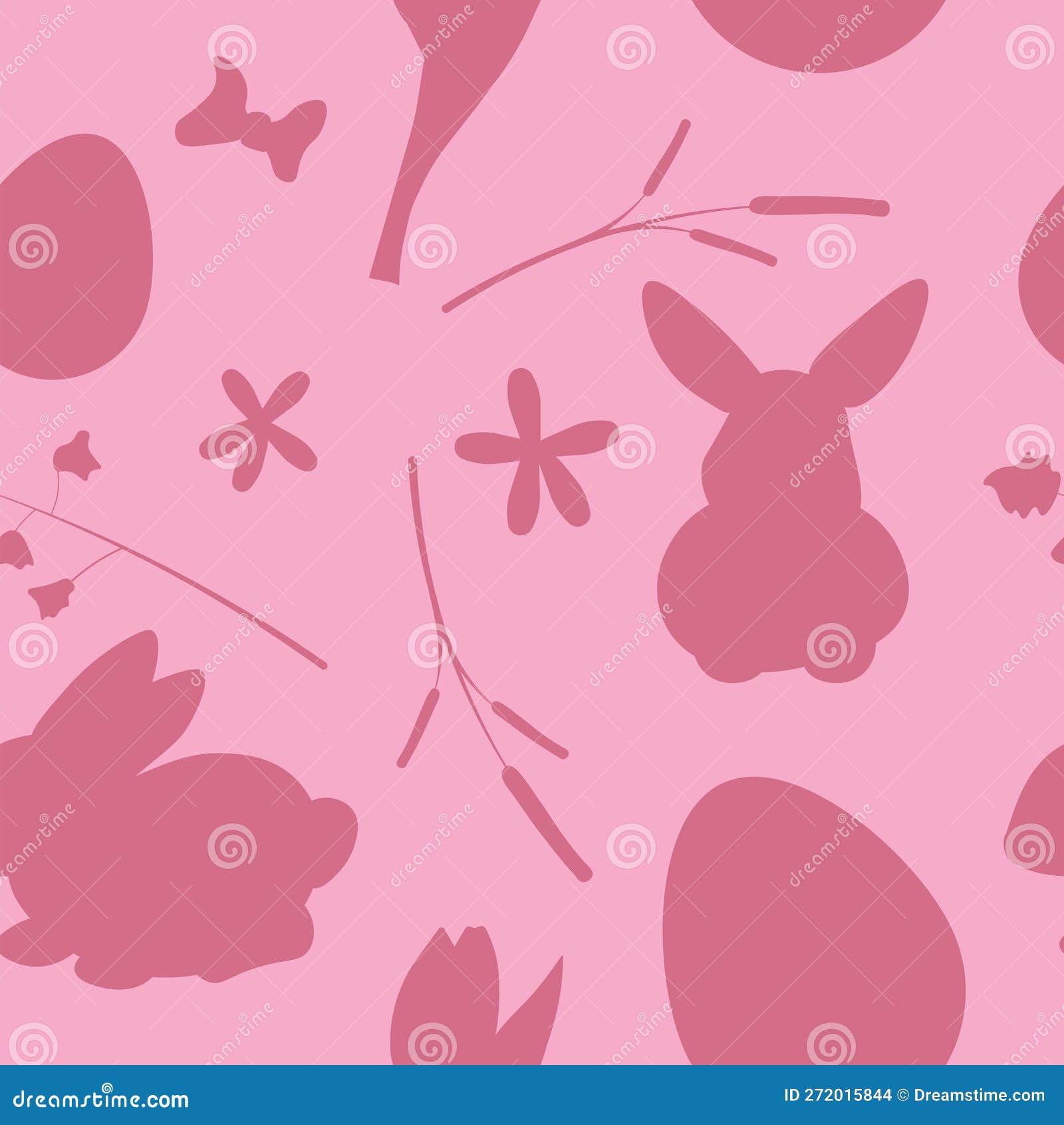 Easter Monochrome Minimalistic Pattern Stock Vector - Illustration of ...