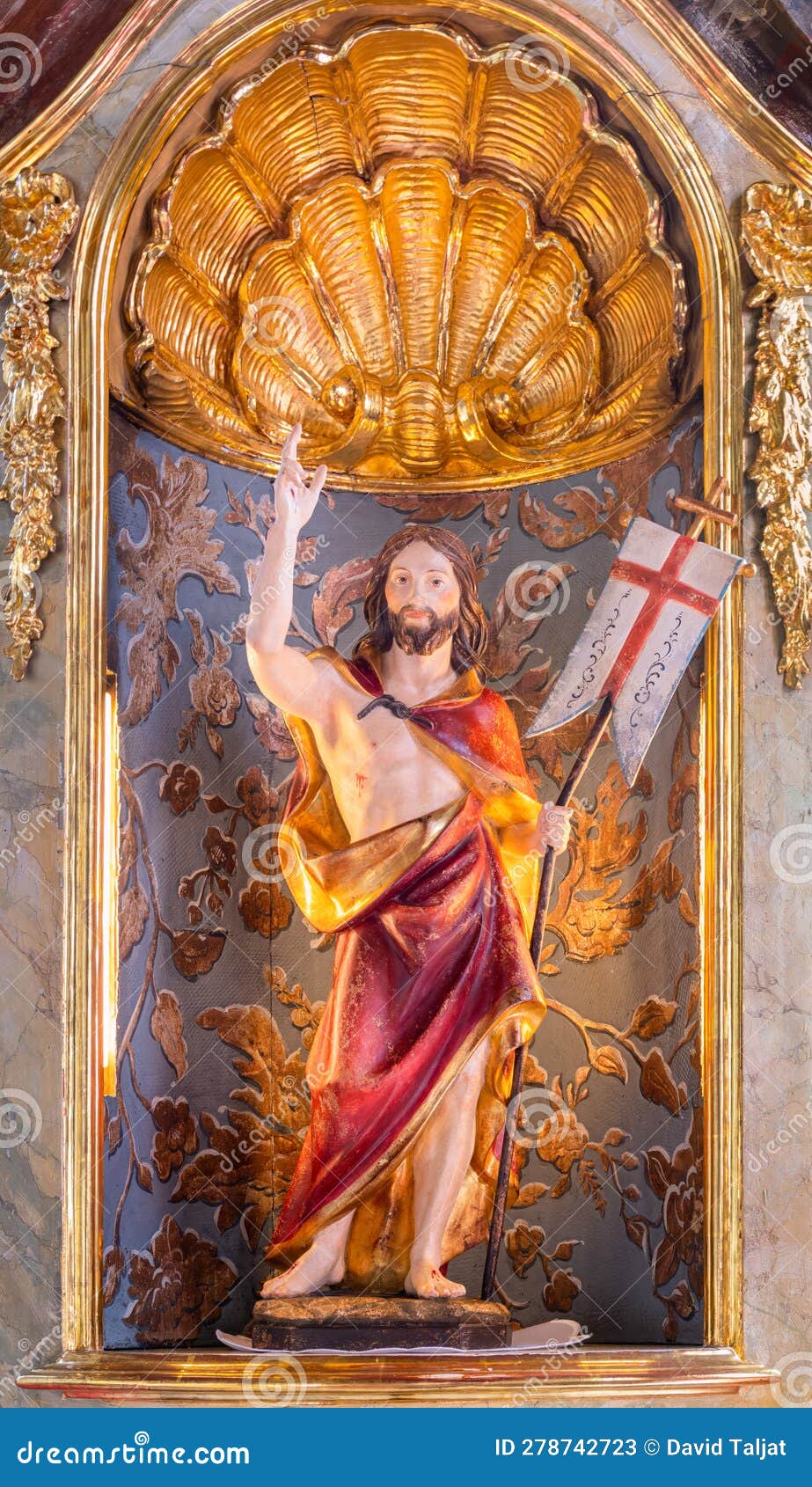 Easter Statue of Jesus Christ Editorial Stock Photo - Image of ...