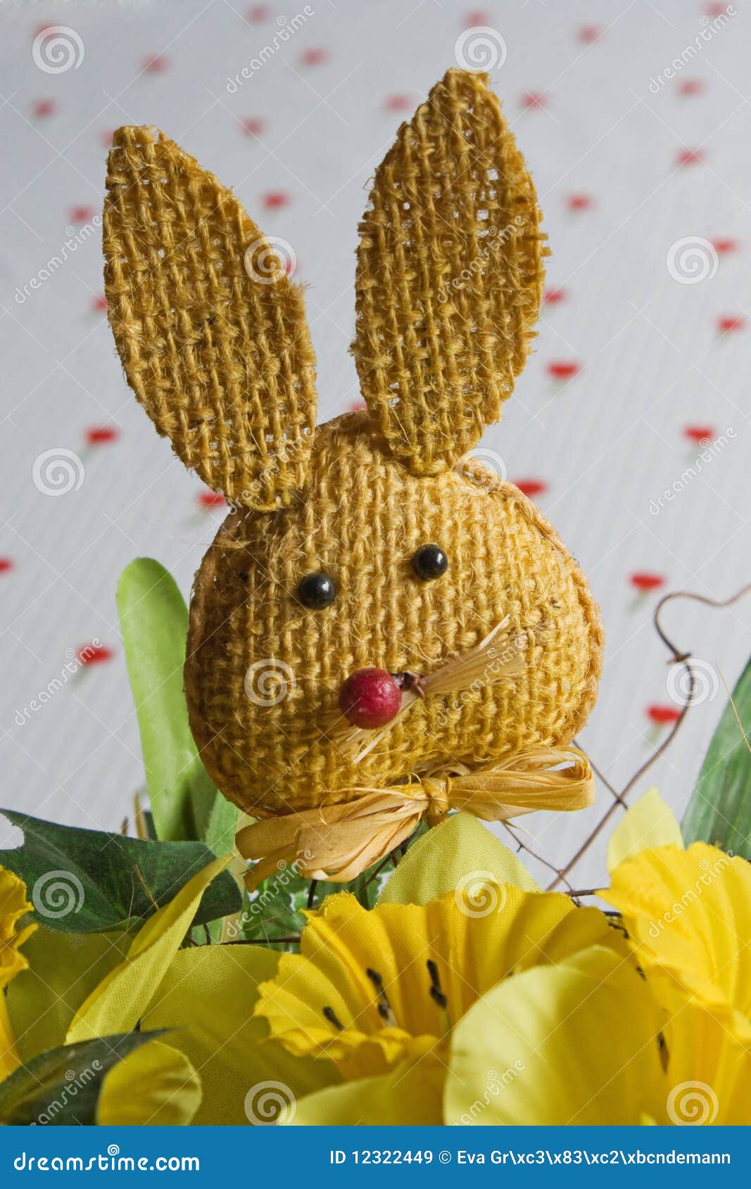 Easter still life stock image. Image of plaything, flower - 12322449
