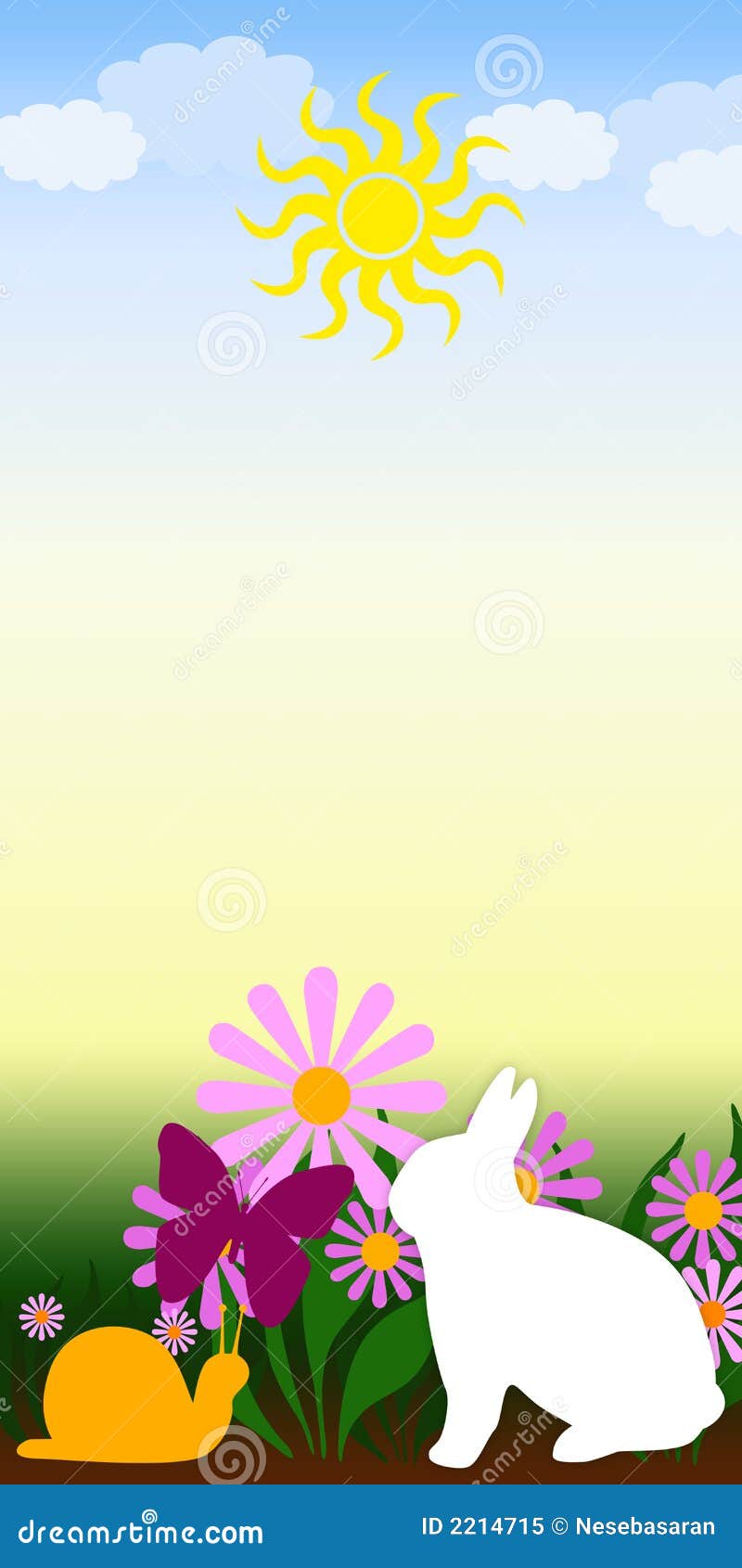 Easter sun stock illustration. Illustration of flora, blossoming - 2214715