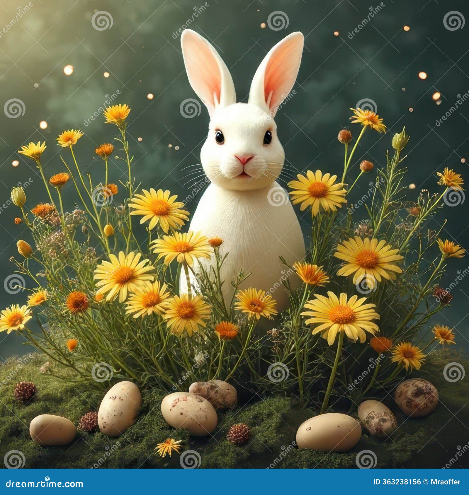 Easter Symbolism Empty Tomb And Cross On Meadow At Sunrise, Good Friday ...