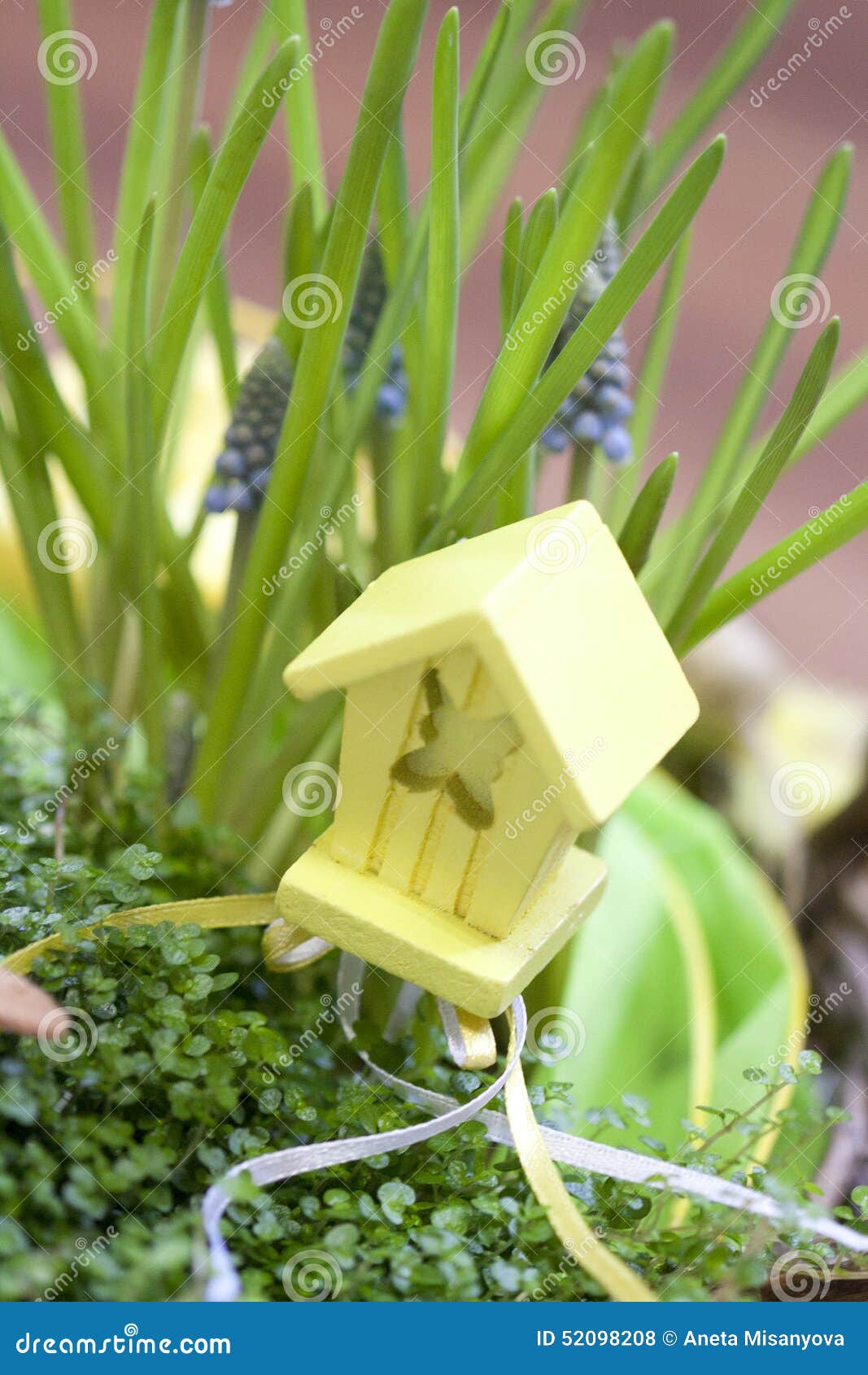 Easter table decoration stock photo. Image of baby, decorative - 52098208