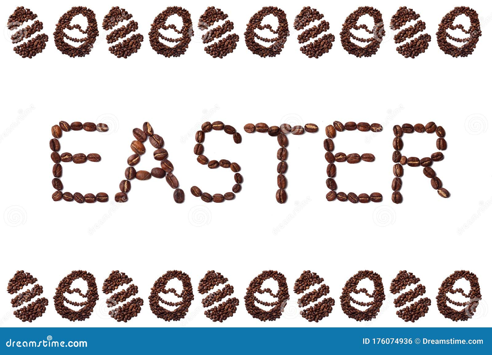 Easter Coffee stock photo. Image of drink, espresso - 176074936