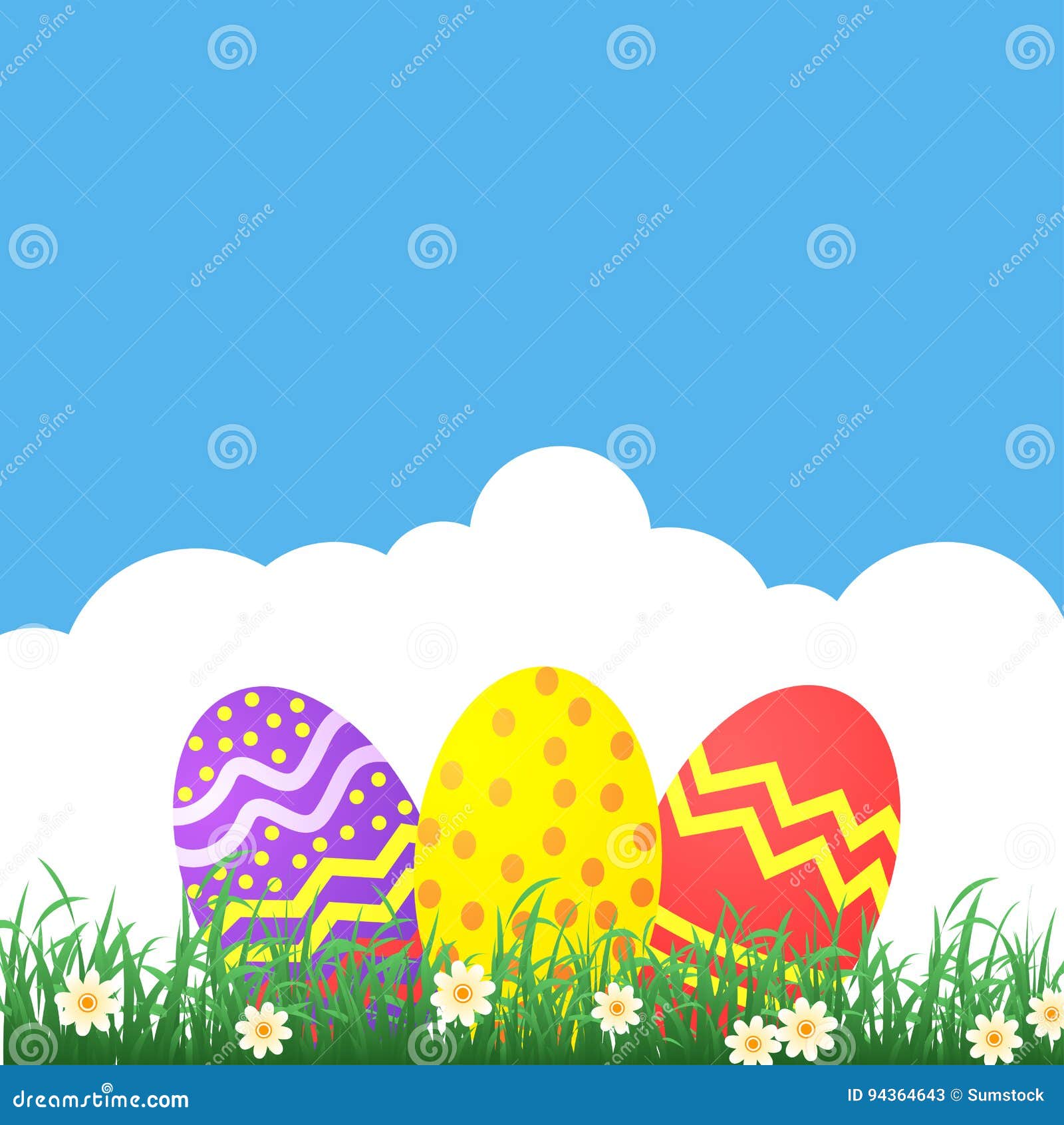 Easter-themed Vector Flyer Template. Editable Layout Of Advertising ...