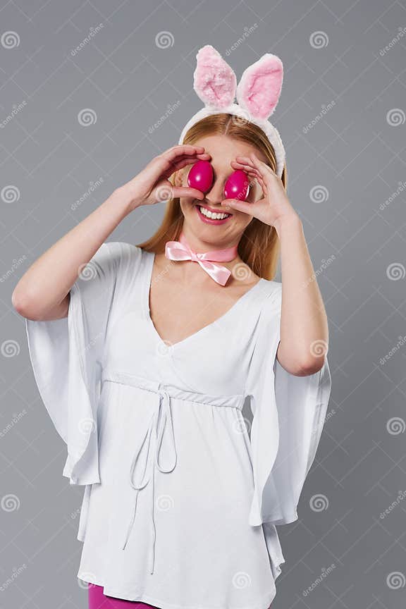 Easter time stock photo. Image of lenght, cute, human - 29490306