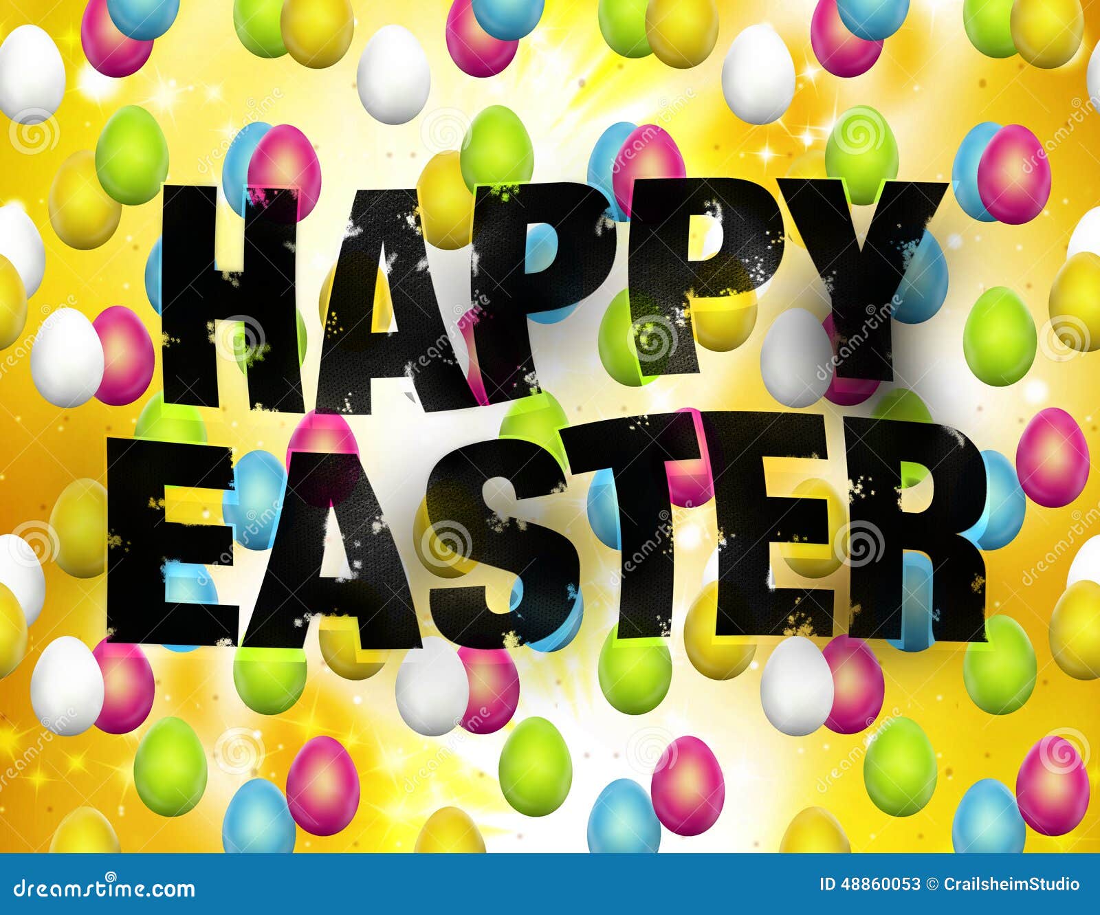 Easter Time Background stock illustration. Illustration of time - 48860053