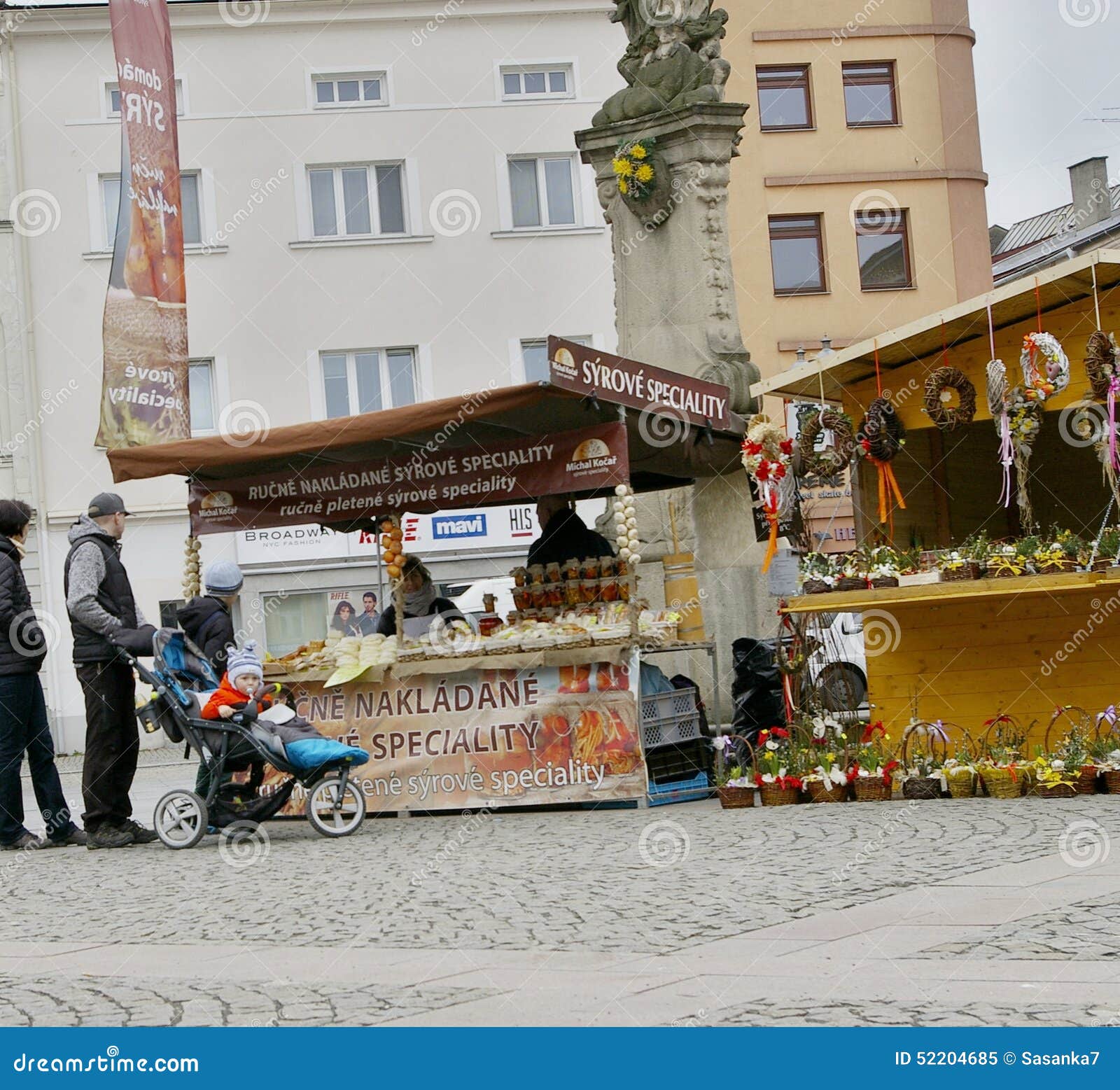 Easter in Town editorial image. Image of ostrava, moravian - 52204685