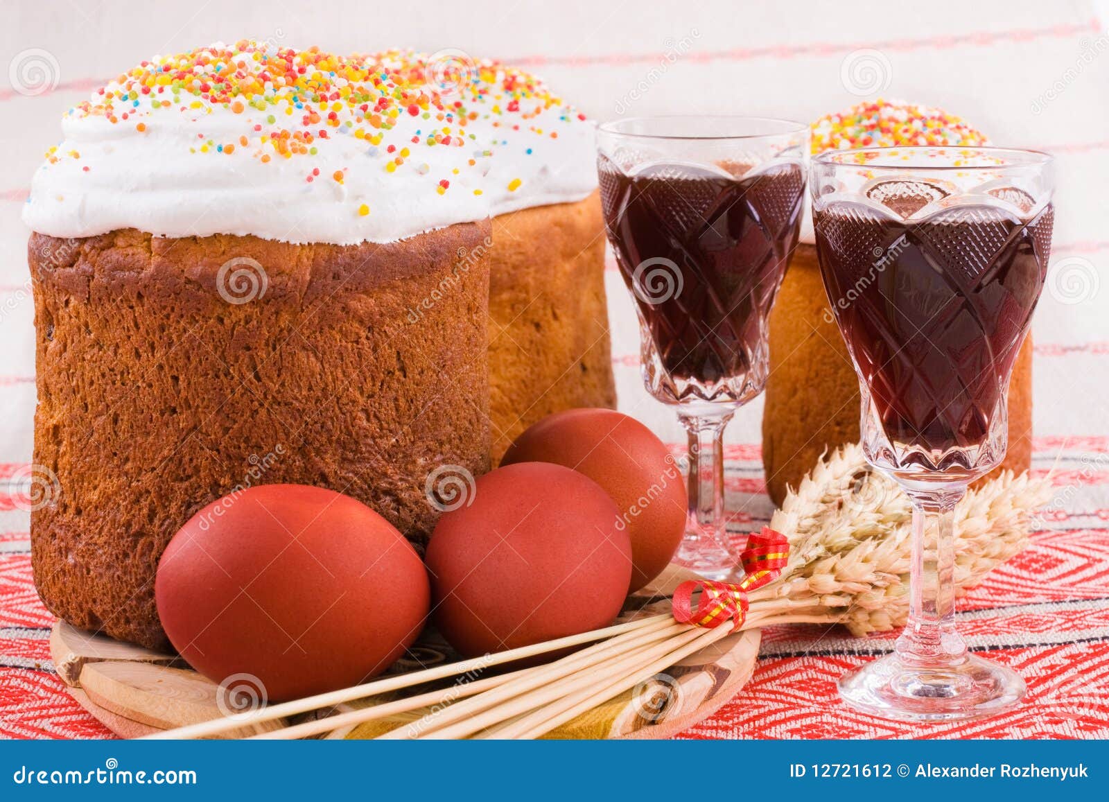 Easter traditional food stock photo. Image of life, golden - 12721612