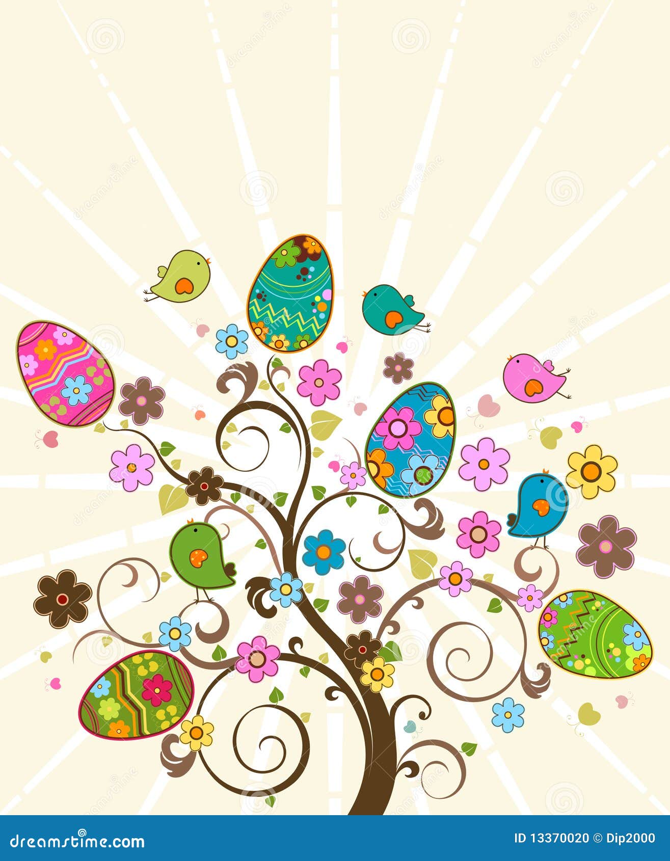 Easter Tree Carousel Royalty-Free Stock Image | CartoonDealer.com #85320526