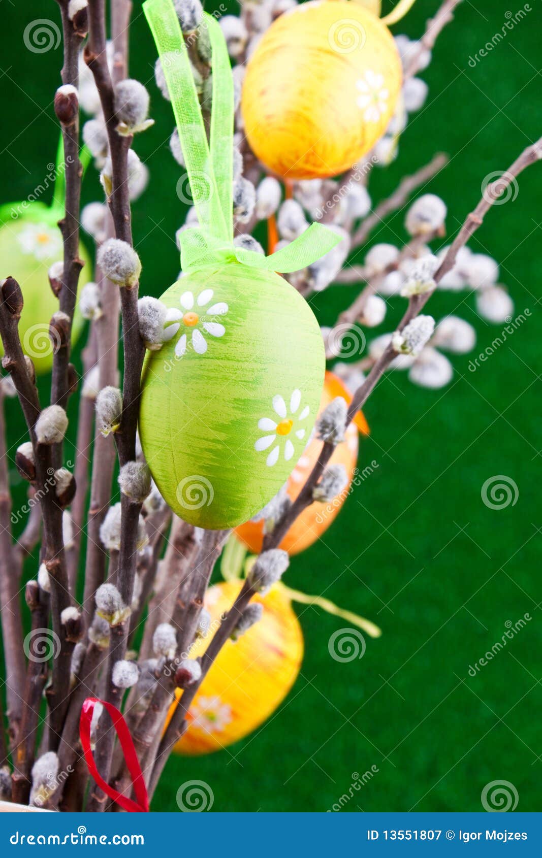 Easter tree with eggs stock image. Image of tradition - 13551807