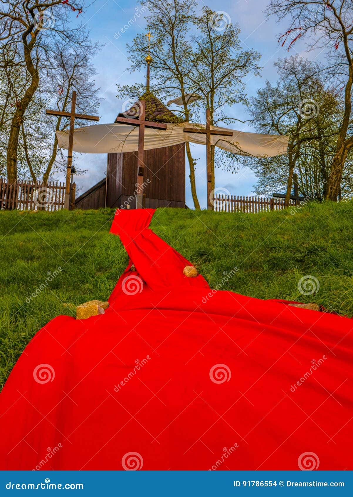 Easter editorial stock image. Image of clouds, landscape - 91786554