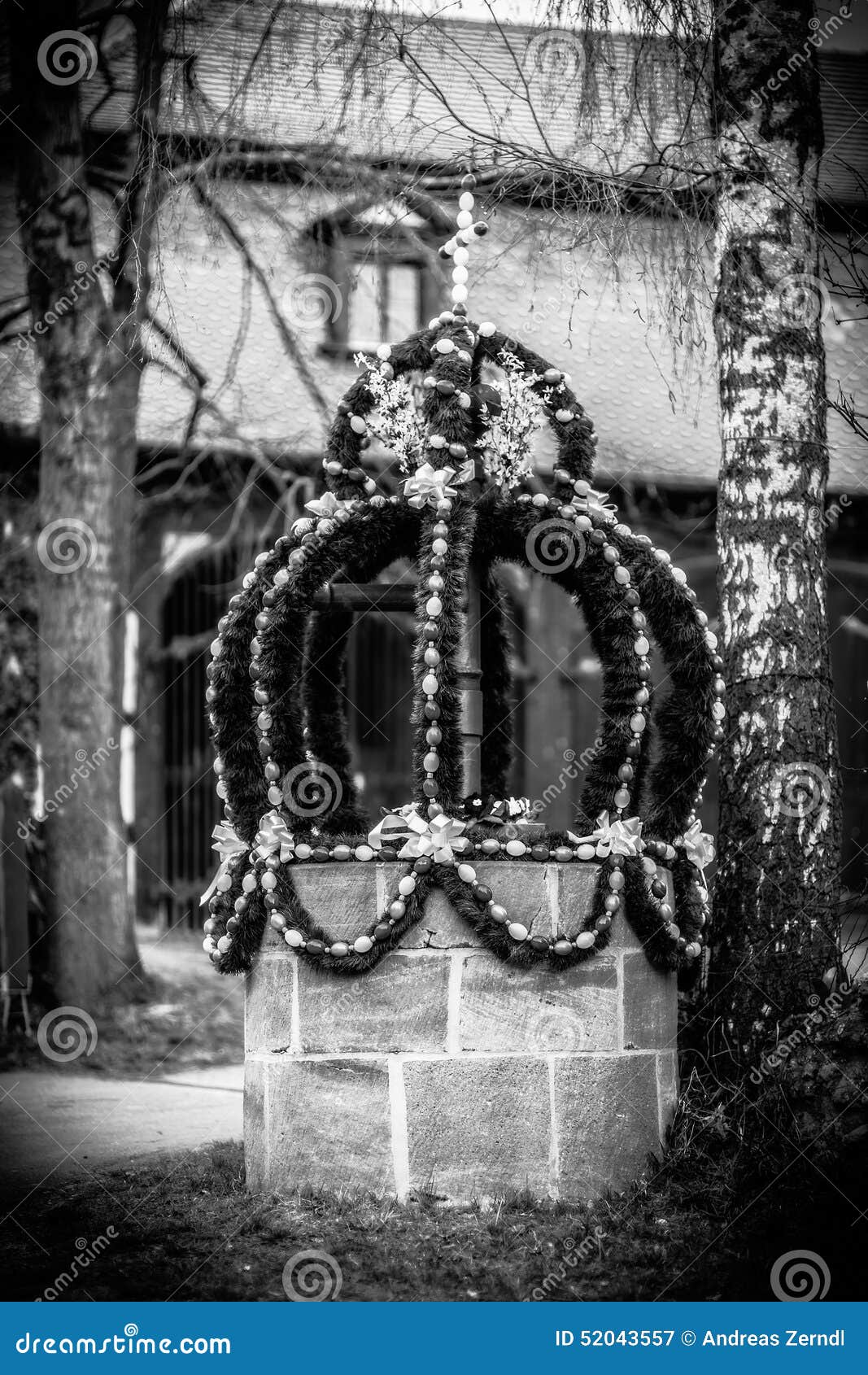 Easter Well stock image. Image of symbol, rustic, european - 52043557