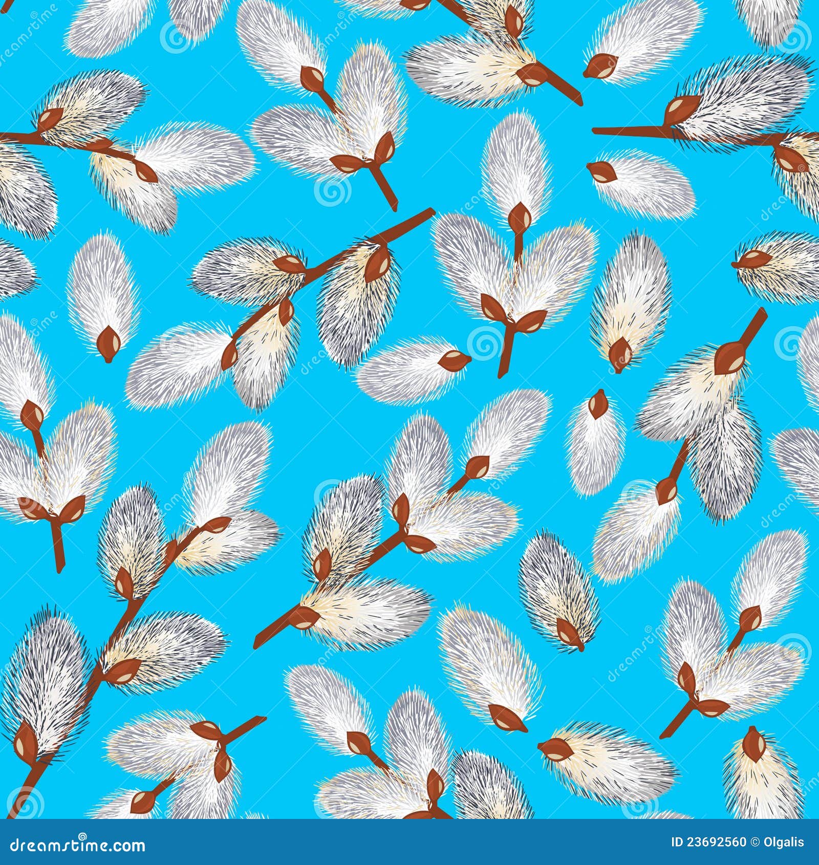 Easter Willow, Easter Digital Vector Illustration, Easter Cake, Easter Bunny, Easter, Easter ...