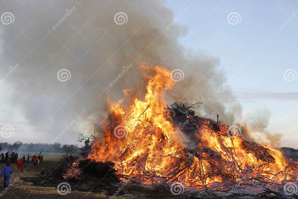 Easterfire stock photo. Image of smoke, wildfire, pollution - 52419702
