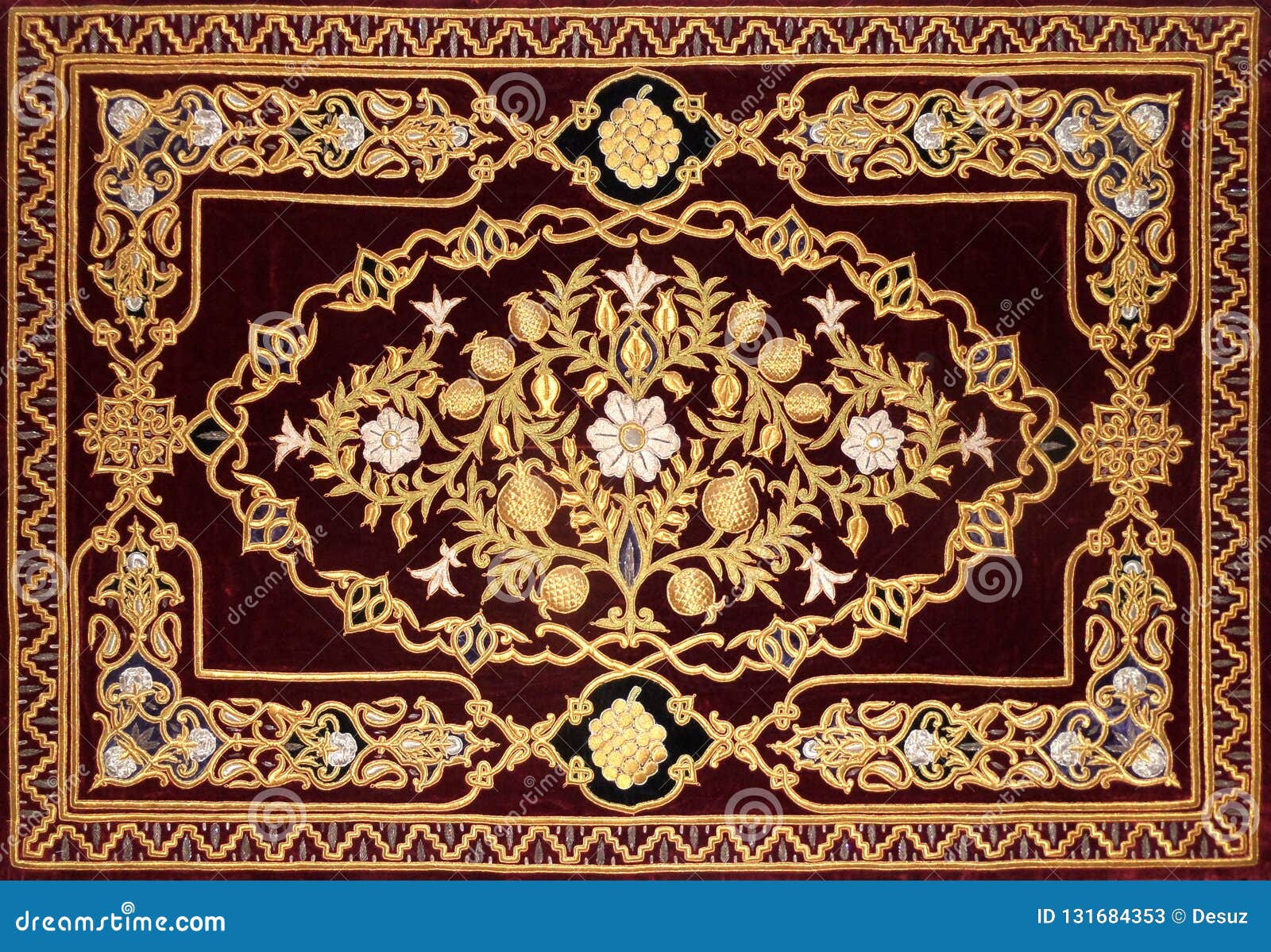 Islamic decorative pattern stock image. Image of folk - 131684353