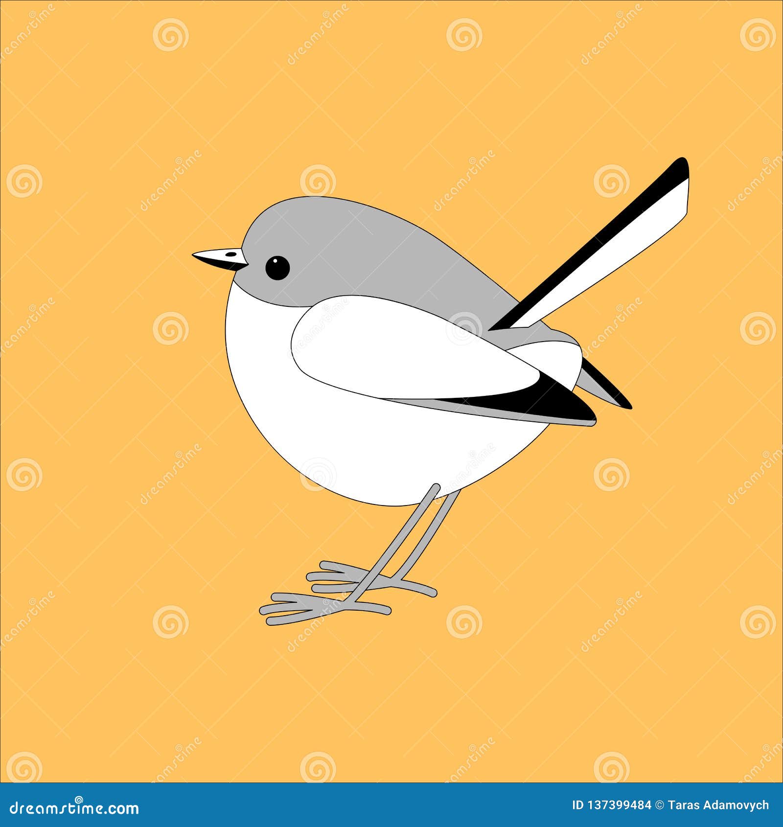 Eastern Bluebird ,vector Illustration ,lining Draw ,profile Stock ...