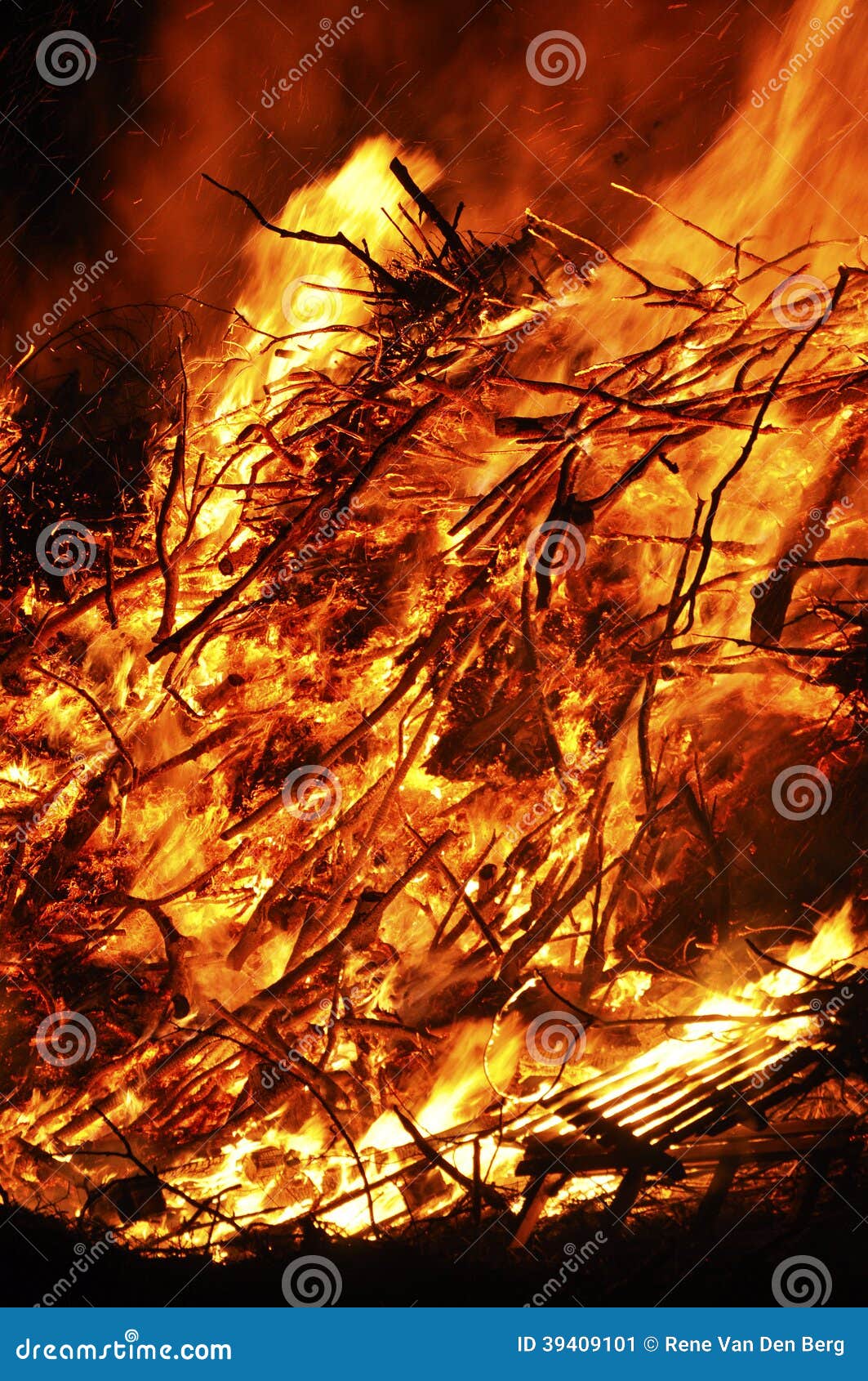 Eastern Bonfire stock image. Image of disposal, fiery - 39409101