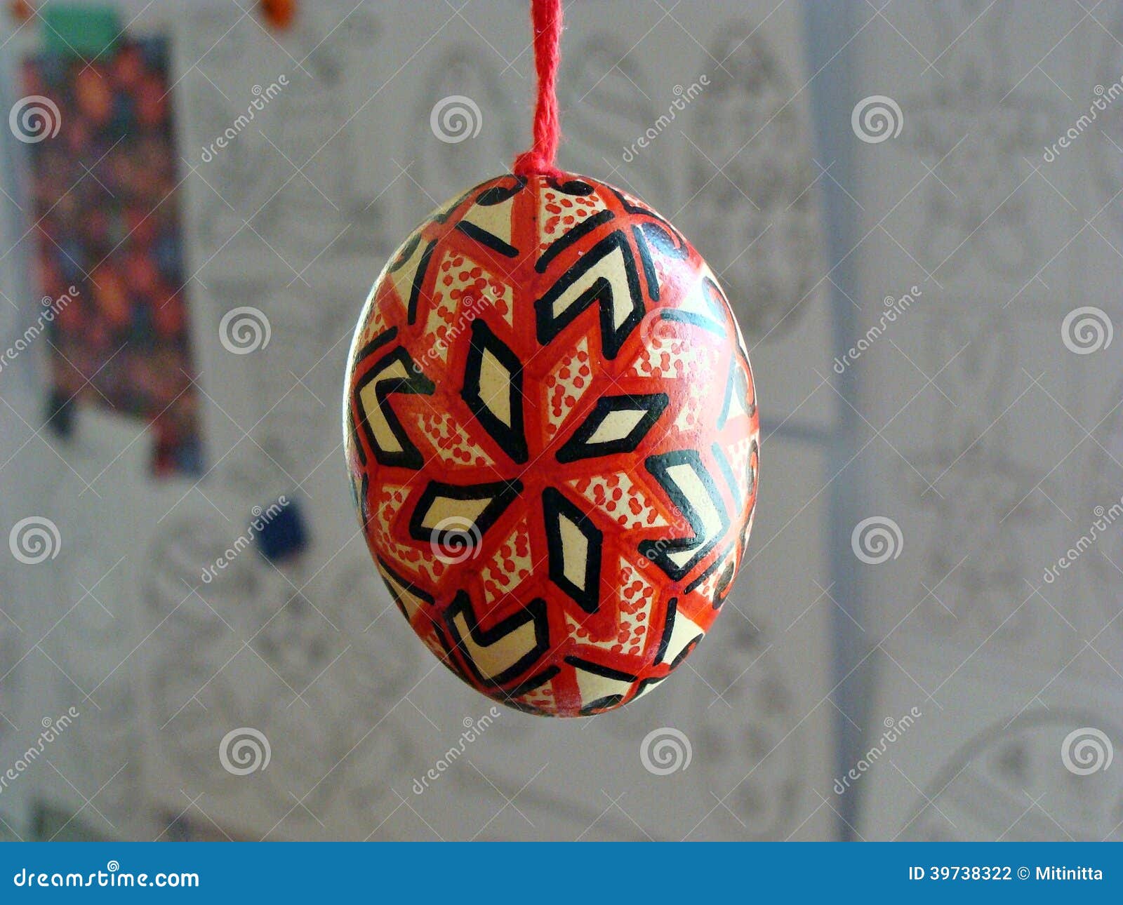 Eastern European Easter Eggs Stock Photo - Image of permanent, craft ...