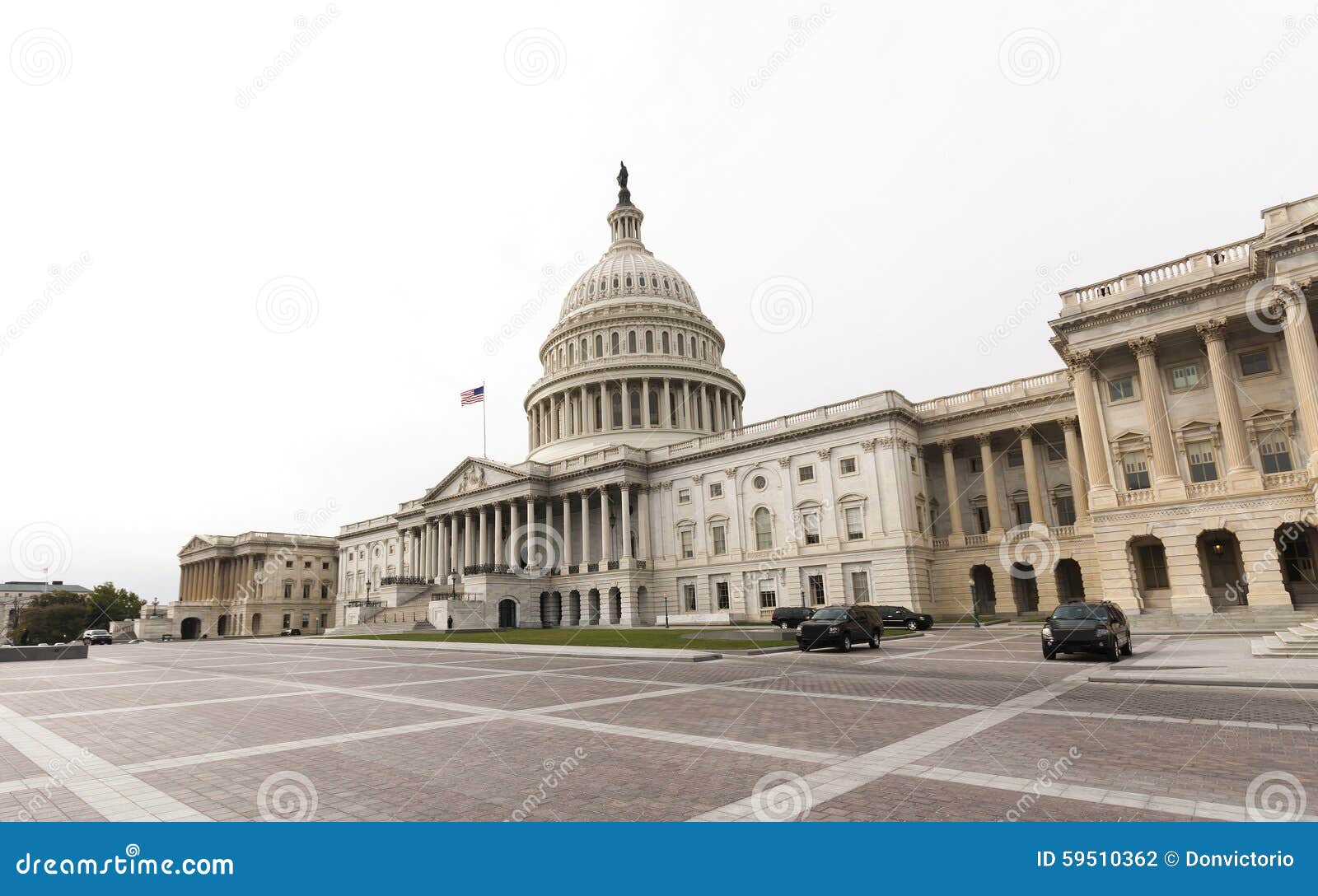The Eastern Facade of the US Capitol Building, Washington DC Stock ...