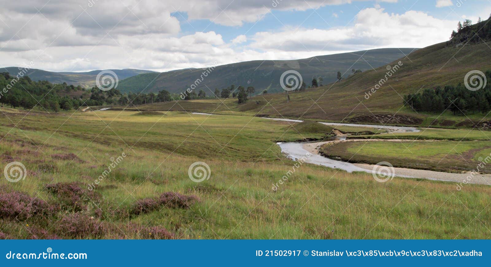 Eastern Highlands, Scottland Stock Image - Image of scottland, view ...
