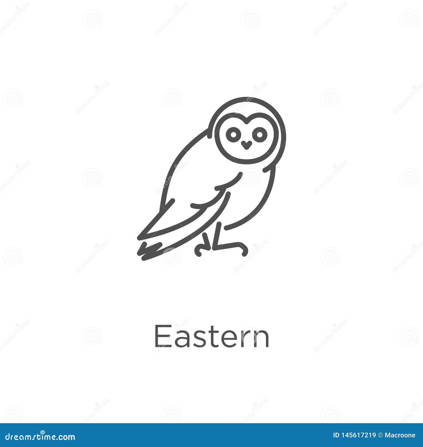 Eastern Icon Vector from Owl Collection. Thin Line Eastern Outline Icon ...