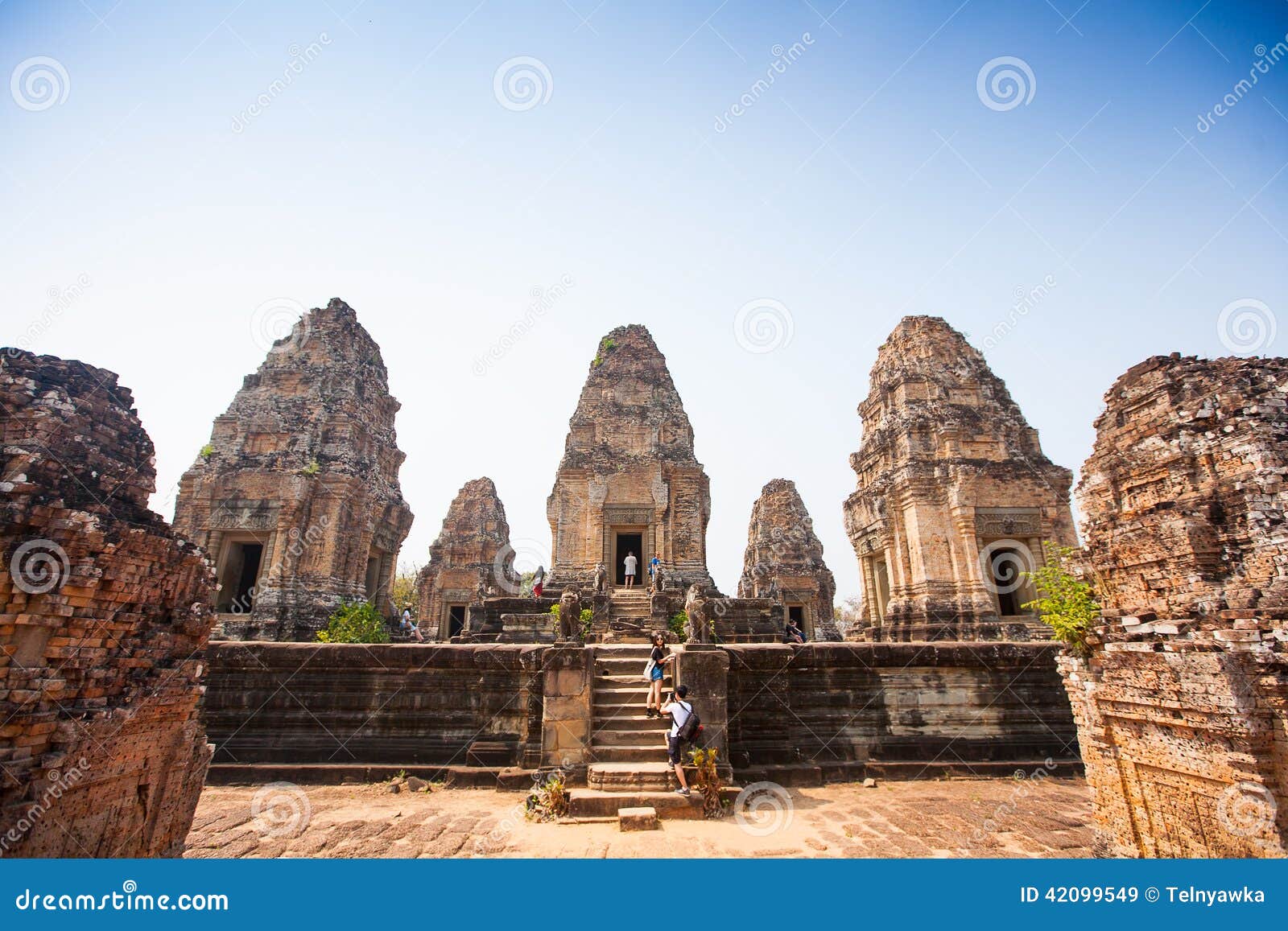 Eastern Mebon Temple at Angkor Wat Complex, Cambodia. Editorial Stock ...
