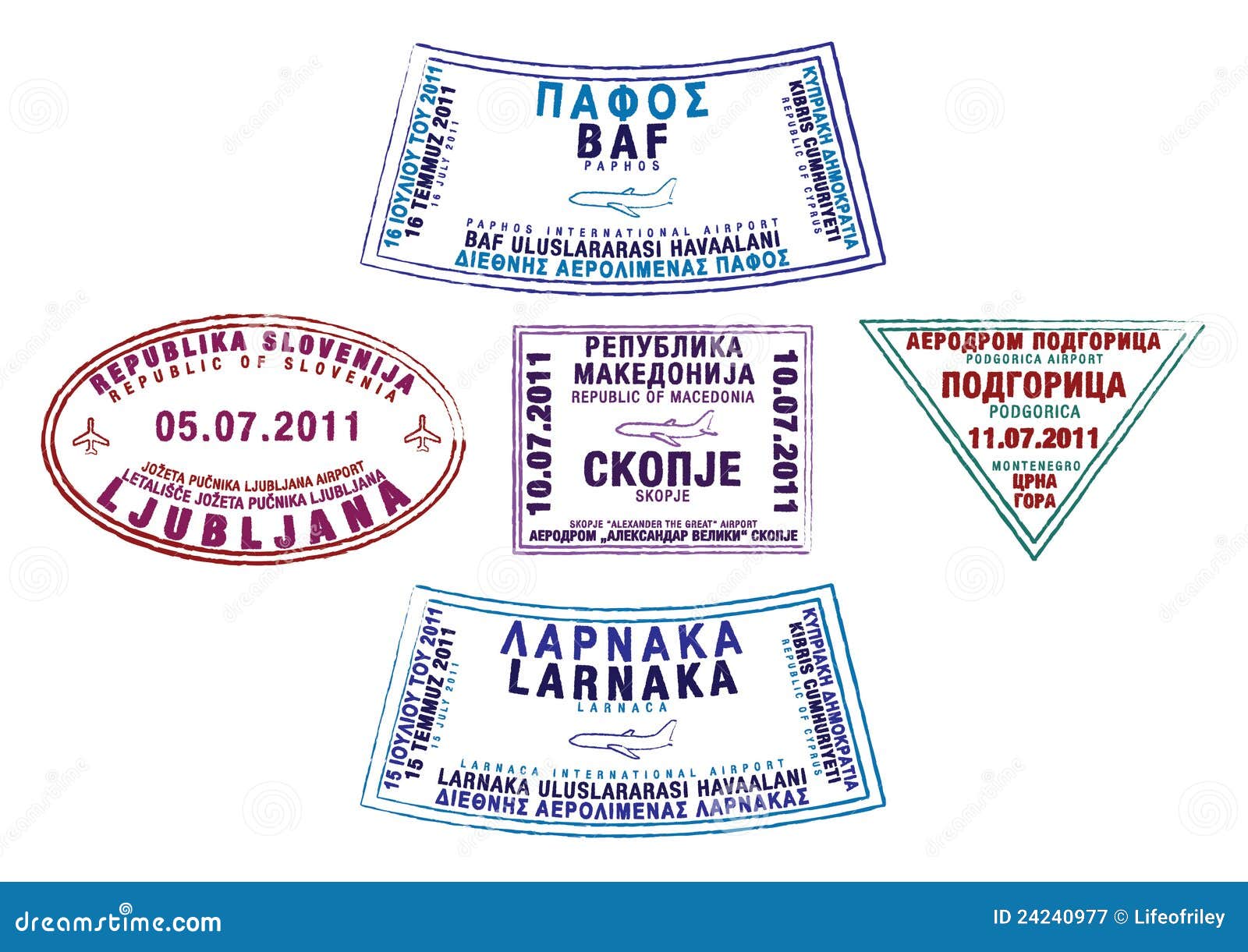 Map Of Larnaca International Airport. IATA-code LCA Stock Photography ...