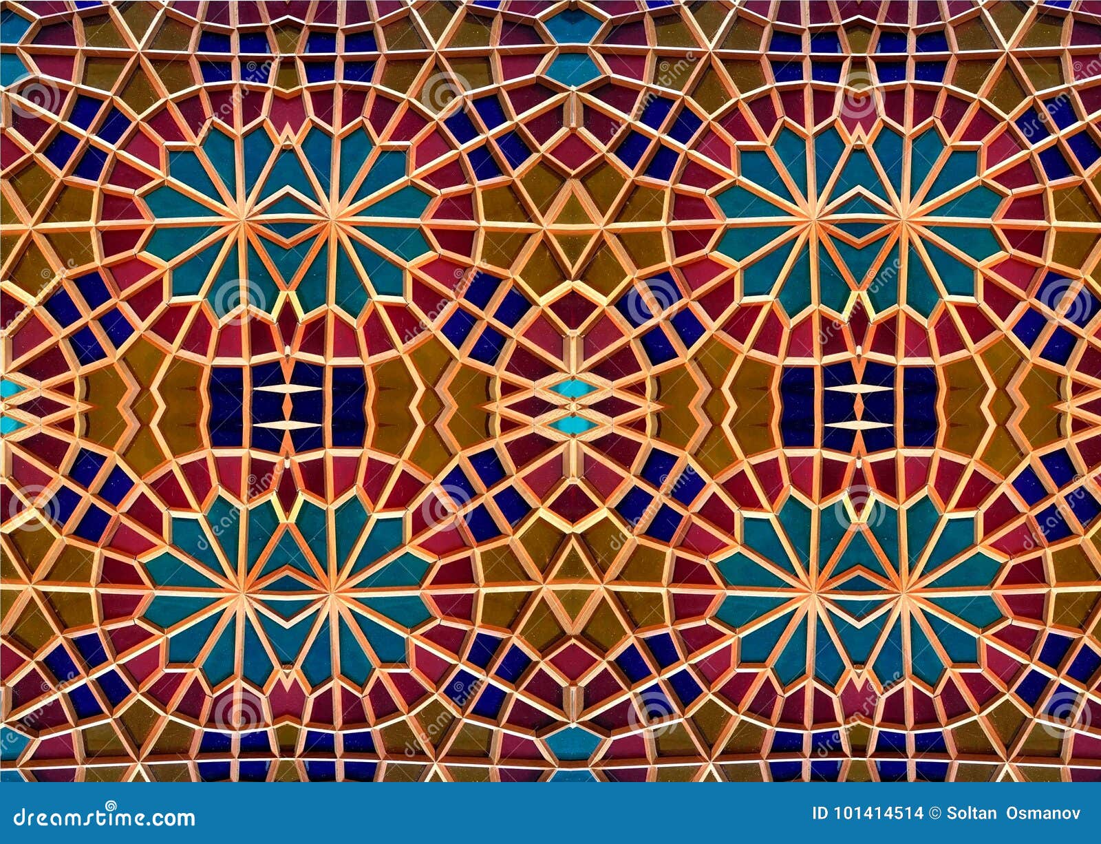 Eastern Mosaic. Patterns and Ornaments Stock Photo - Image of ceramic ...