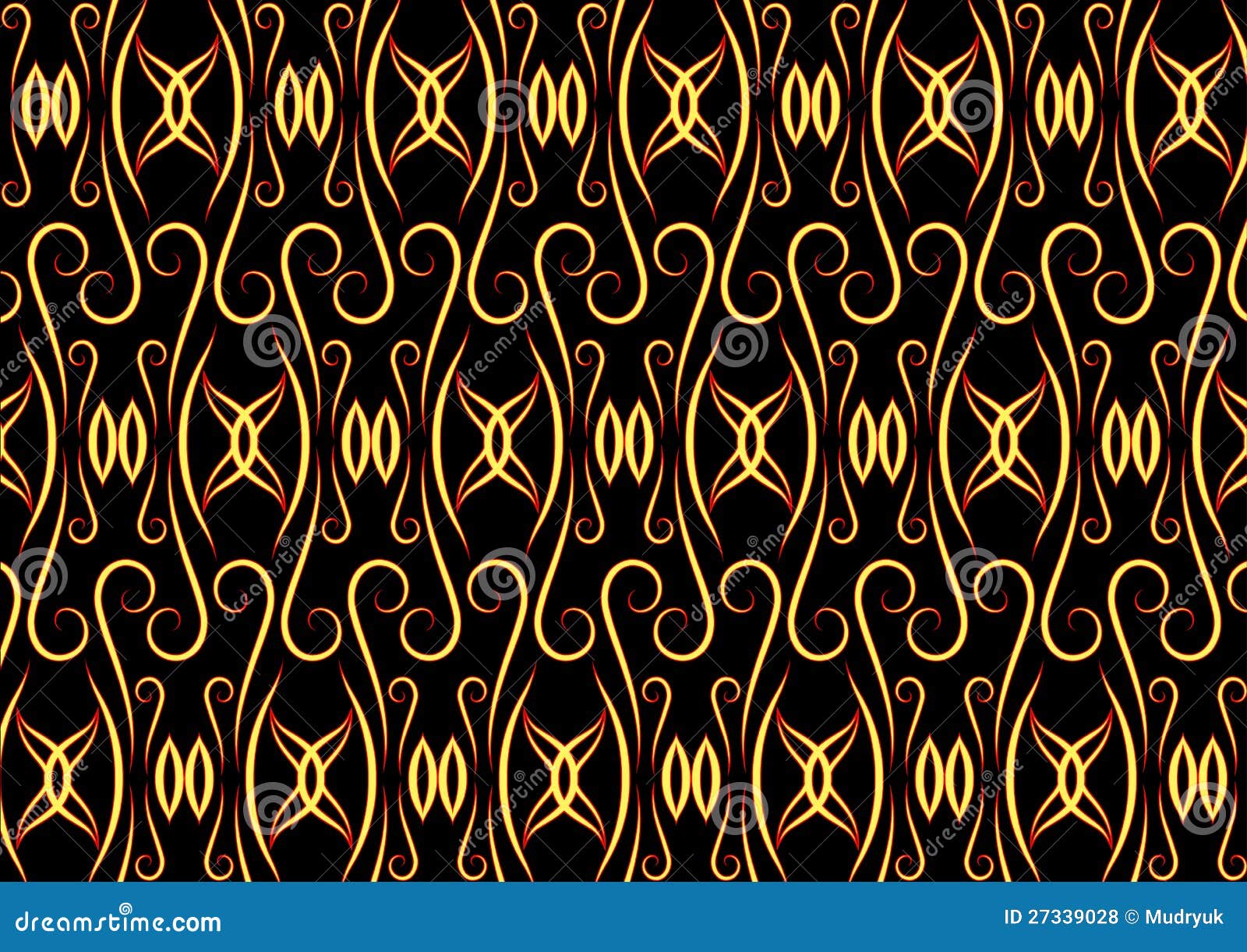 Eastern pattern stock vector. Illustration of oriental - 27339028
