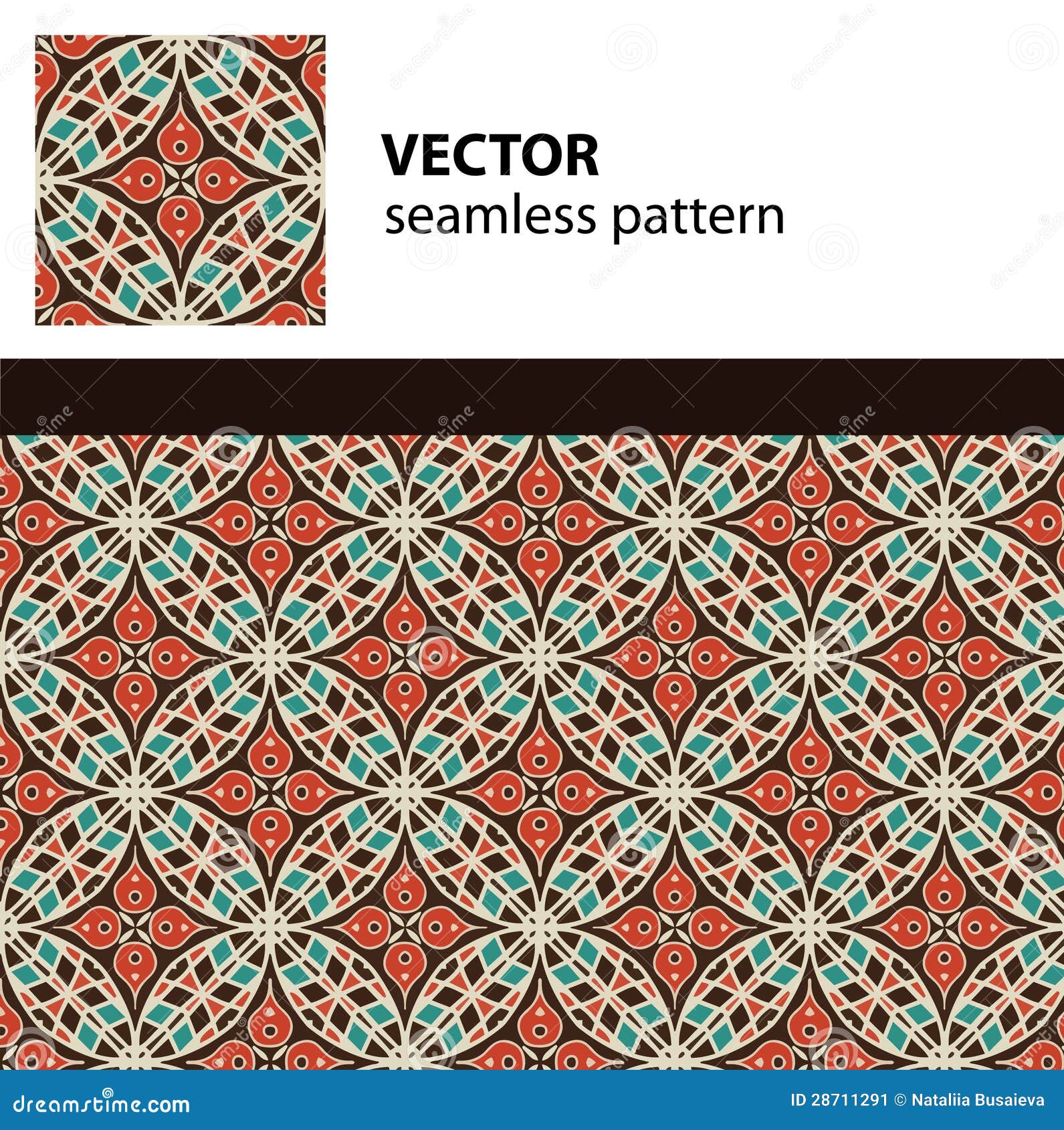 Eastern pattern stock image. Image of brown, ornament - 28711291