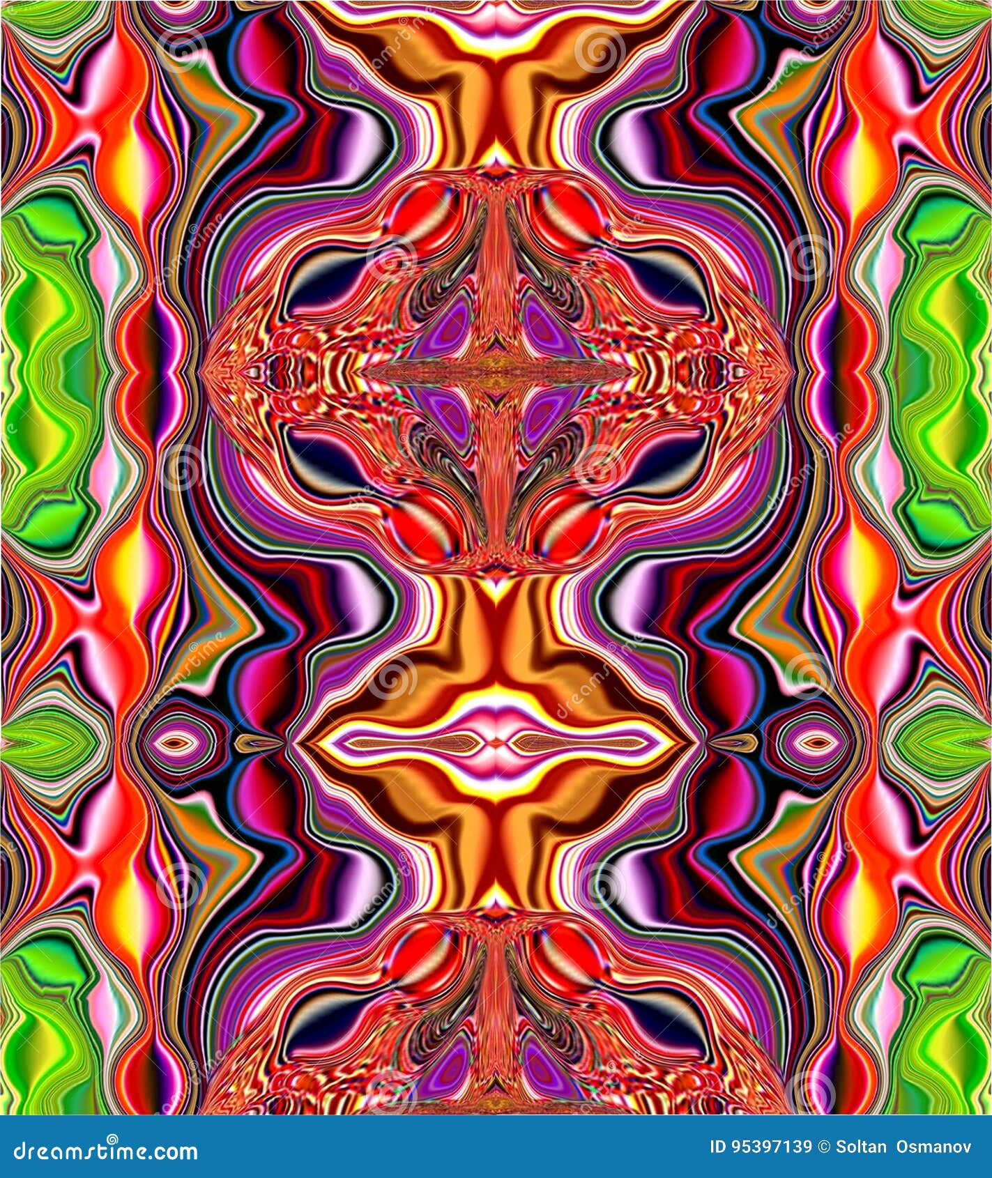 Eastern Patterns and Ornaments Stock Illustration - Illustration of ...